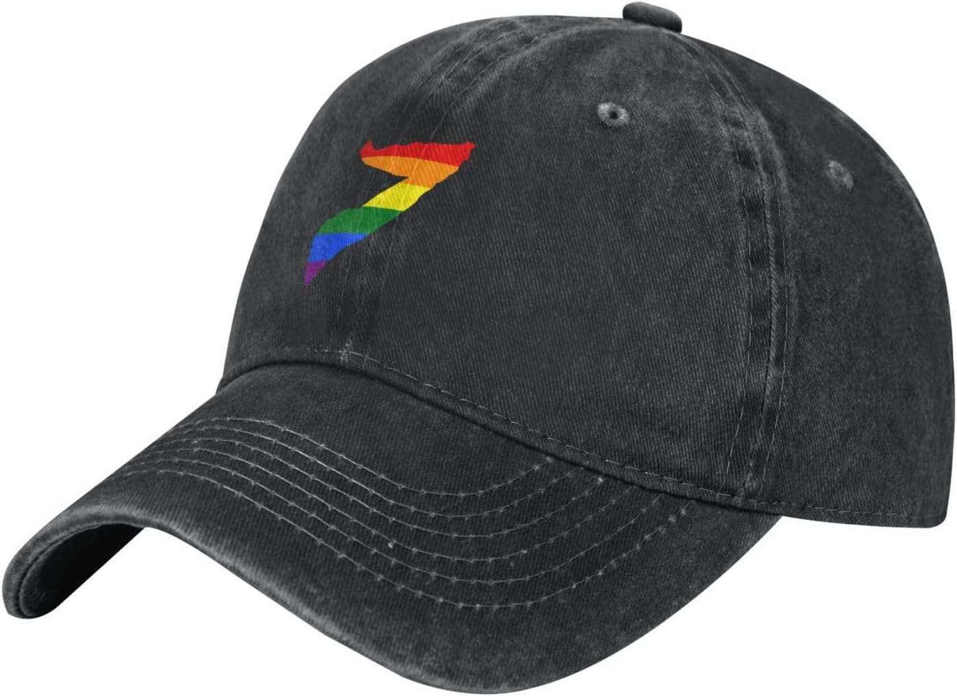 LGBT Flag Map of Somalia Baseball Cap Women Men Hat Vintage Trucker Sun ...