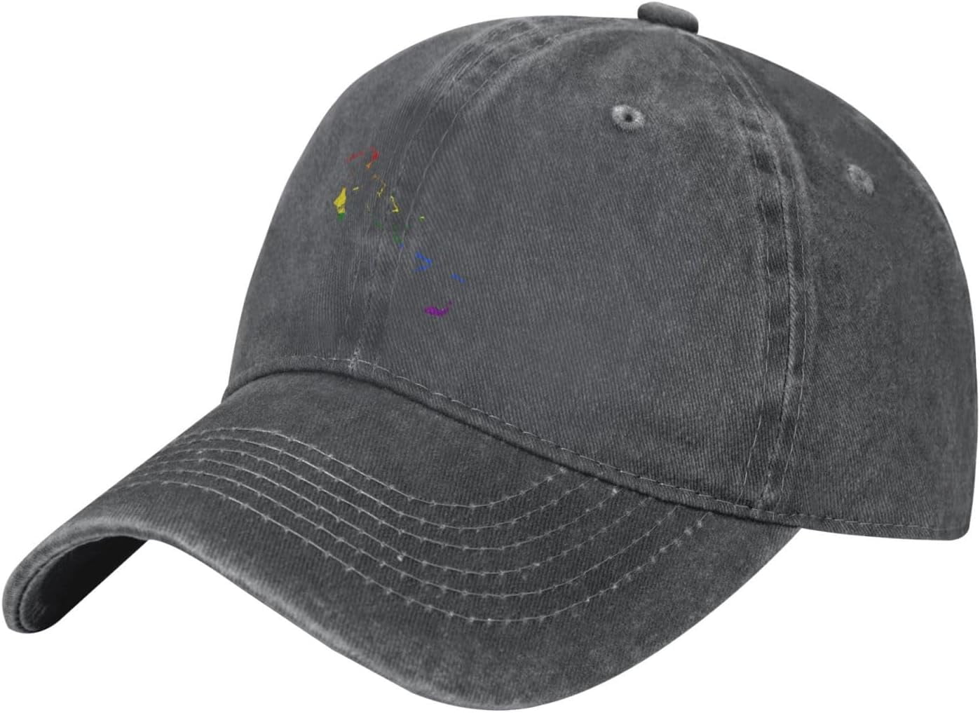 LGBT Flag Map of The Bahamas Baseball Cap Women Men Hat Vintage Trucker ...