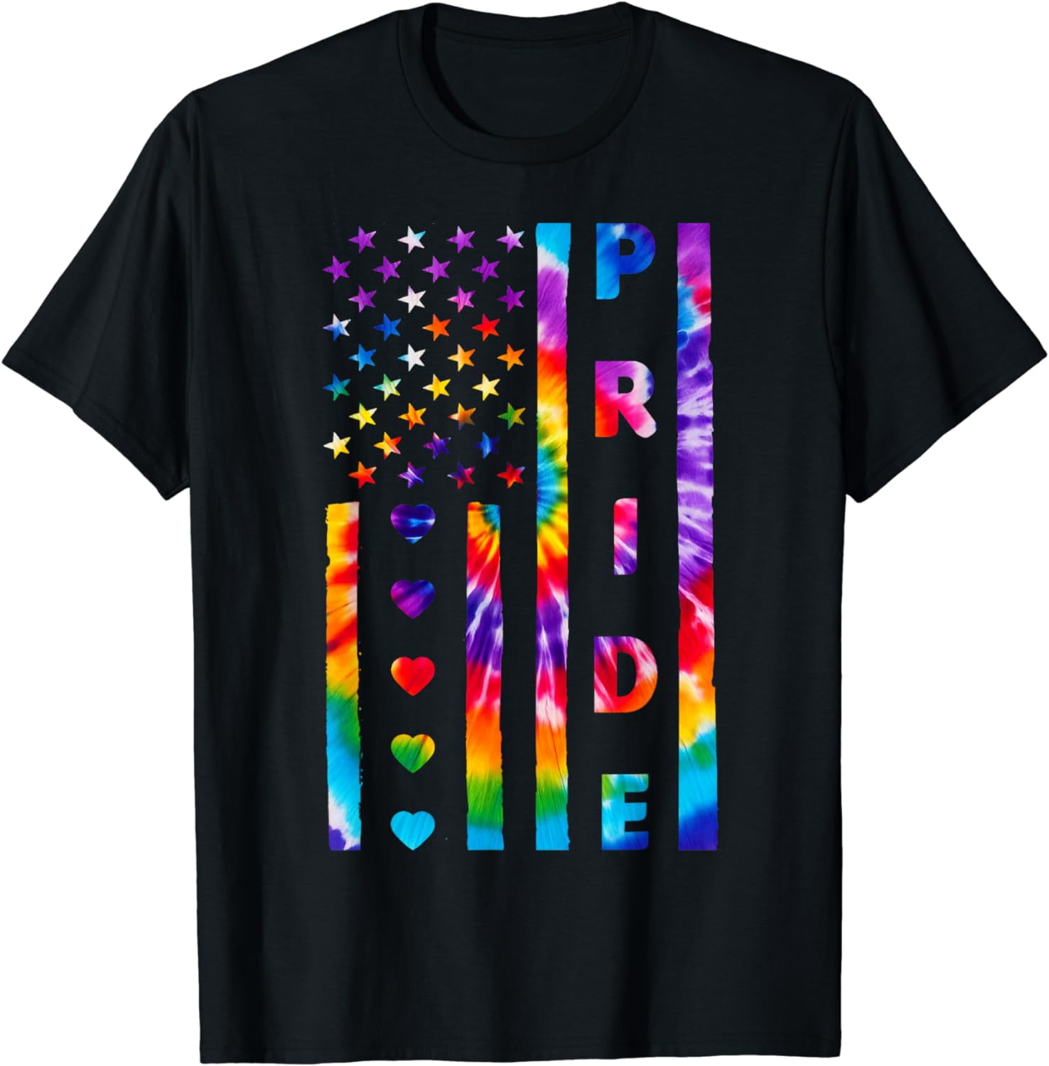 LGBT Flag Rainbow Gay Pride Month Transgender Men Women T-Shirt ...