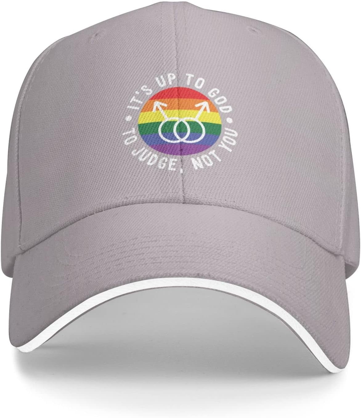 LGBT Lesbian Pride God Judge Trucker Hat LGBT Pride Baseball Cap Black ...