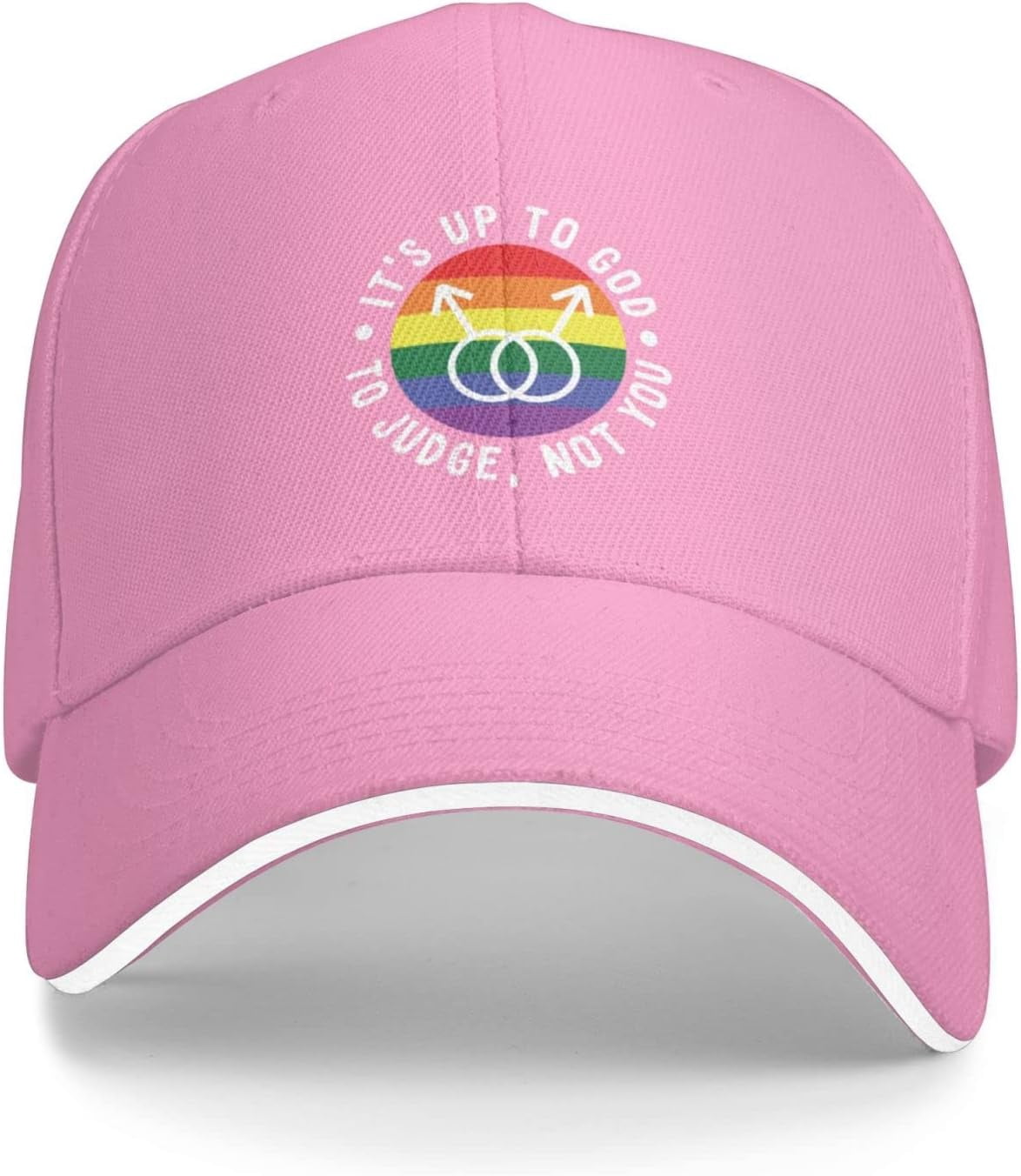 LGBT Lesbian Pride God Judge Trucker Hat LGBT Pride Baseball Cap Black ...