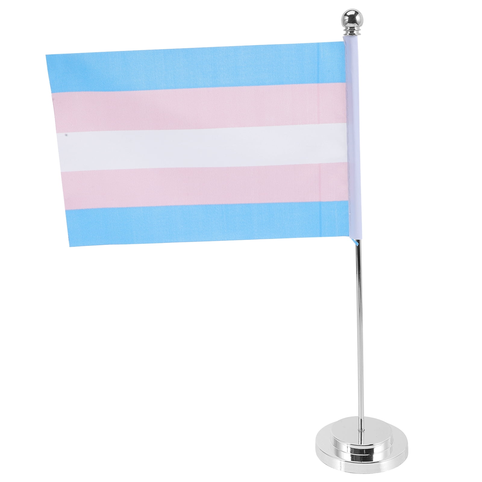 Lgbt Party Flag Table Flags With Stand Base Decorations Runner Rainbow