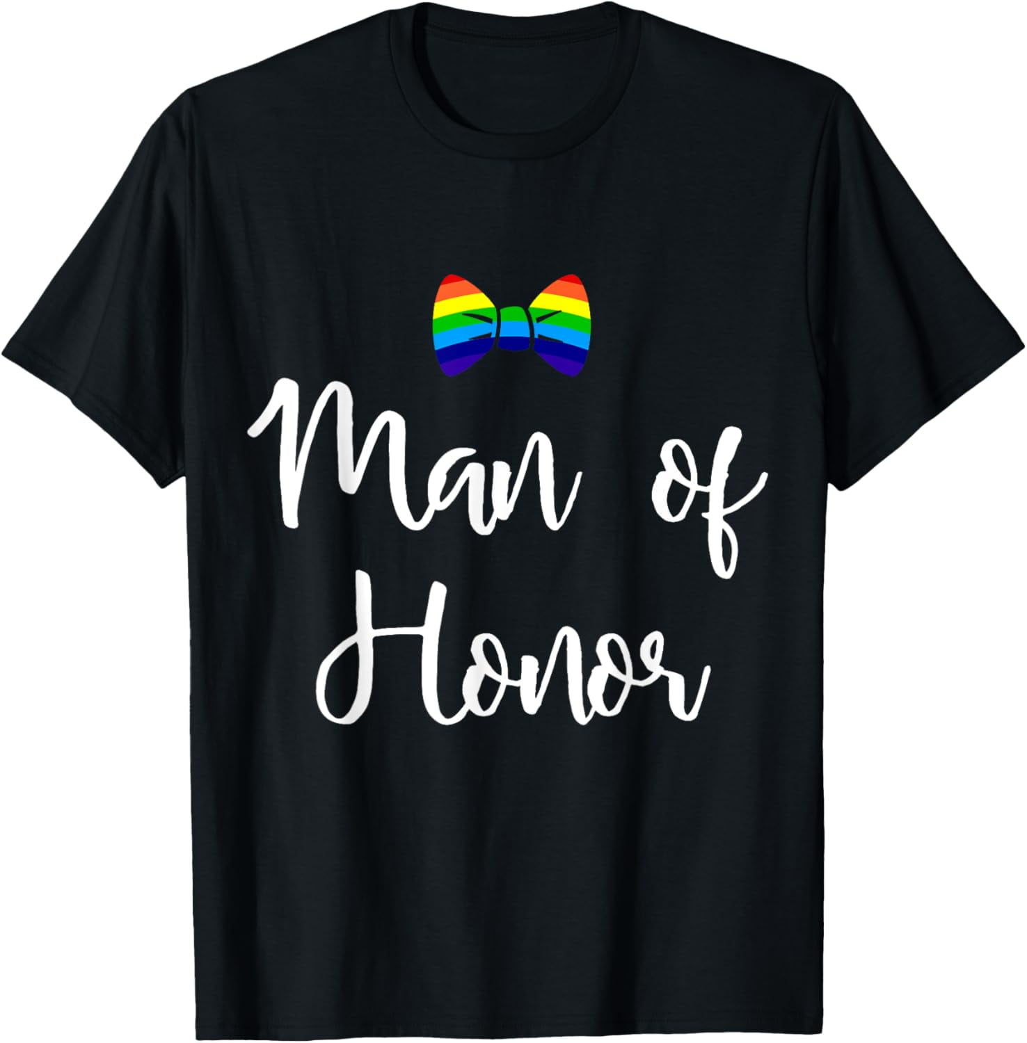 LGBT Pride Gay Bachelor Party Man of Honor Engagement T-Shirt - Walmart.com