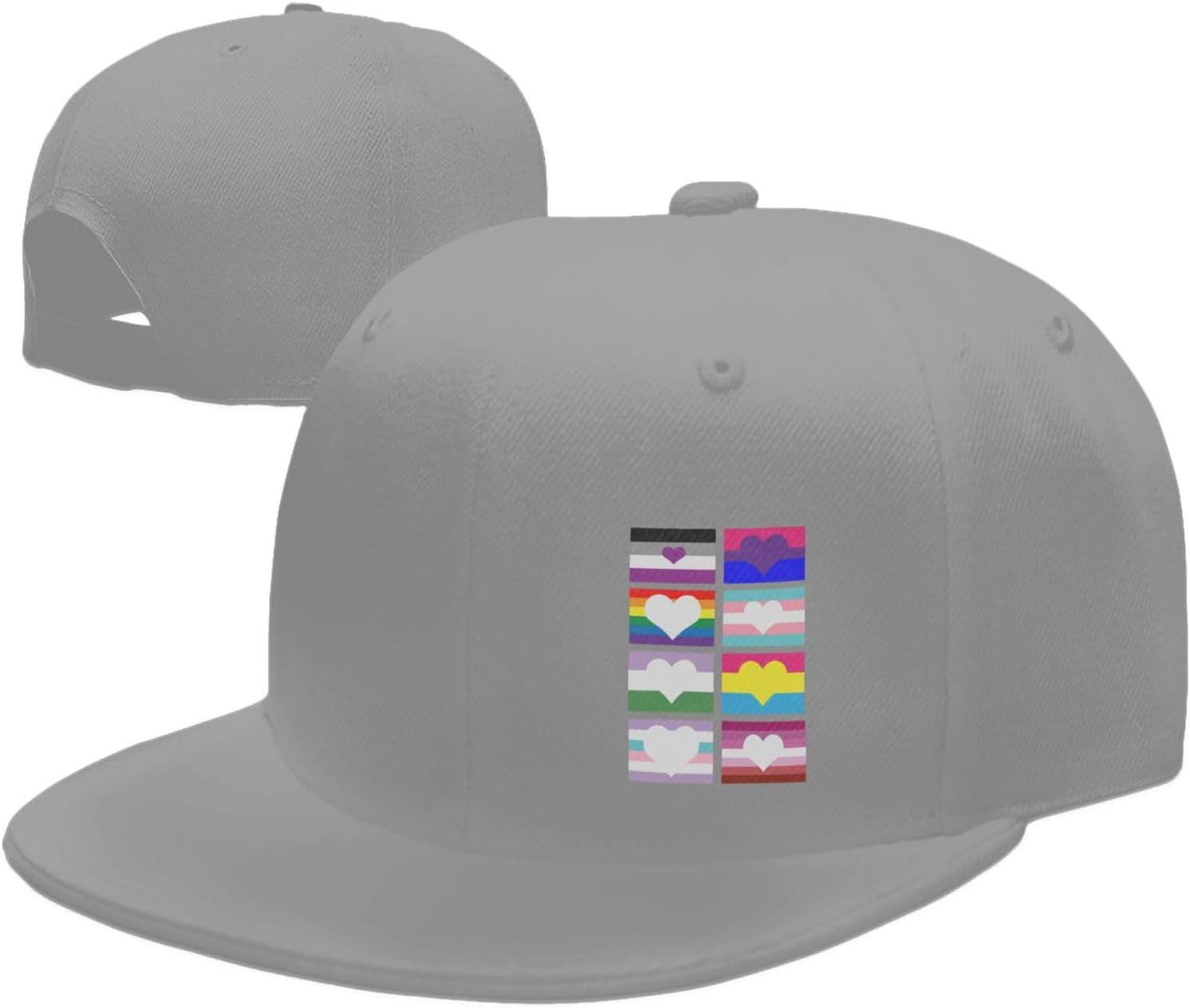 LGBT Pride Month Hat Pride Flags Flat Bill Brim Hat Gay Pride Lesbian ...