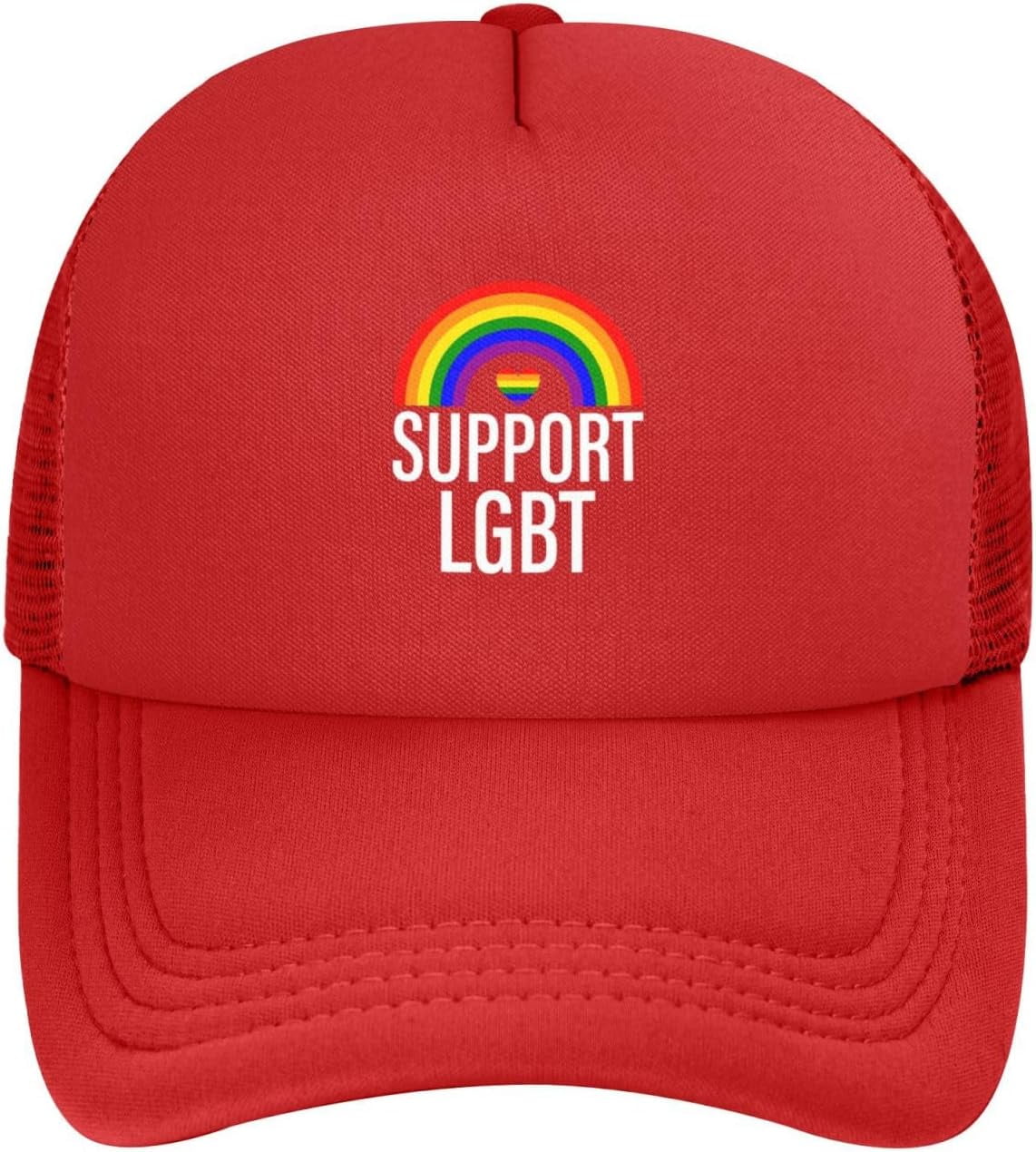 LGBT Pride Month Mesh Hat Support LGBT Trucker Hatgay Pride Lesbian ...