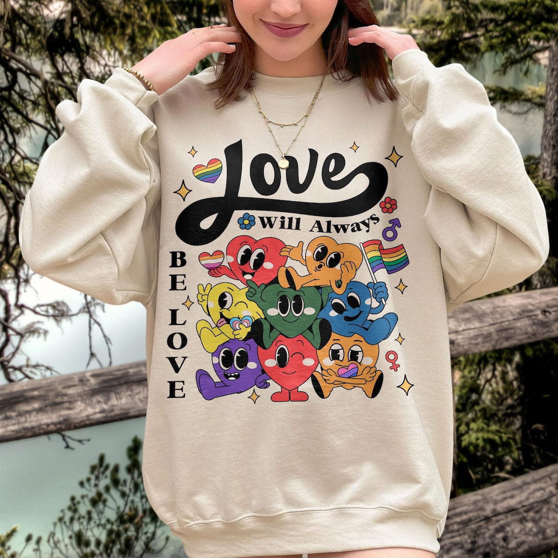 LGBT Pride Month Sweatshirt, Love Will Always Be Love T Shirt, LGBT ...