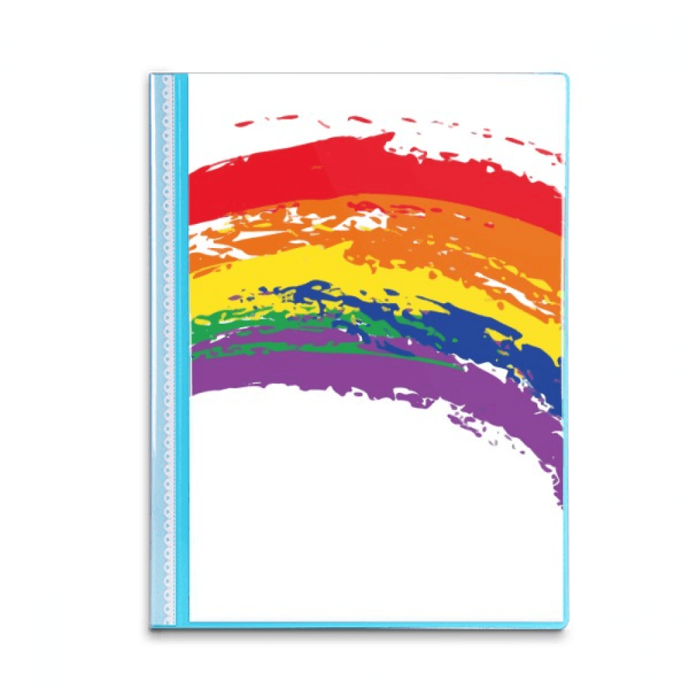LGBT Rainbow Transgender Book Sheet Protectors Portfolio Binder Folder ...