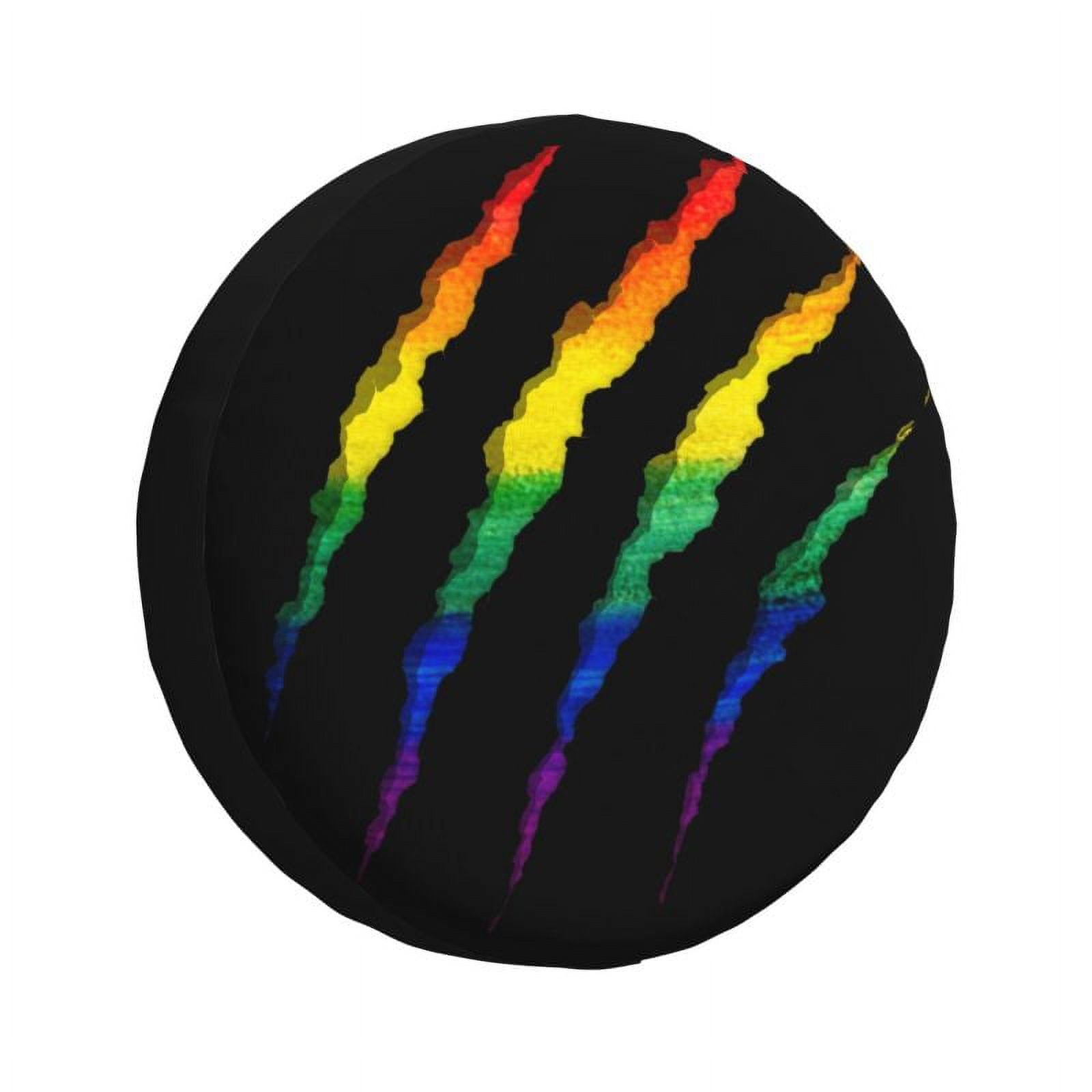 LGBT Ripped Spare Tire Cover for Honda CRV RV SUV Trailer Gay Lesbian ...