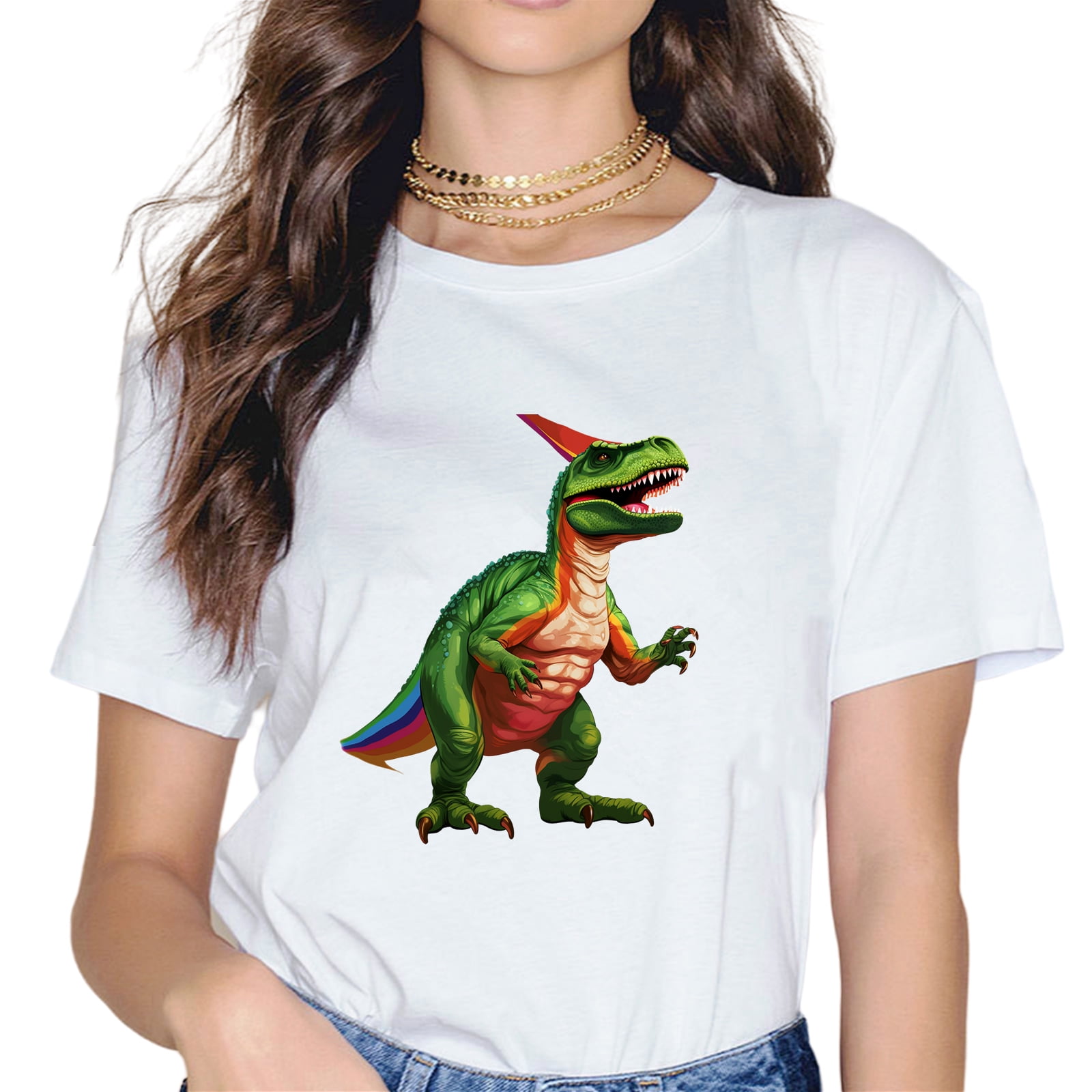 LGBT T Rex Dinosaur Pride Rainbow LGBTQ Pride-A-Saurus T-Shirt ...