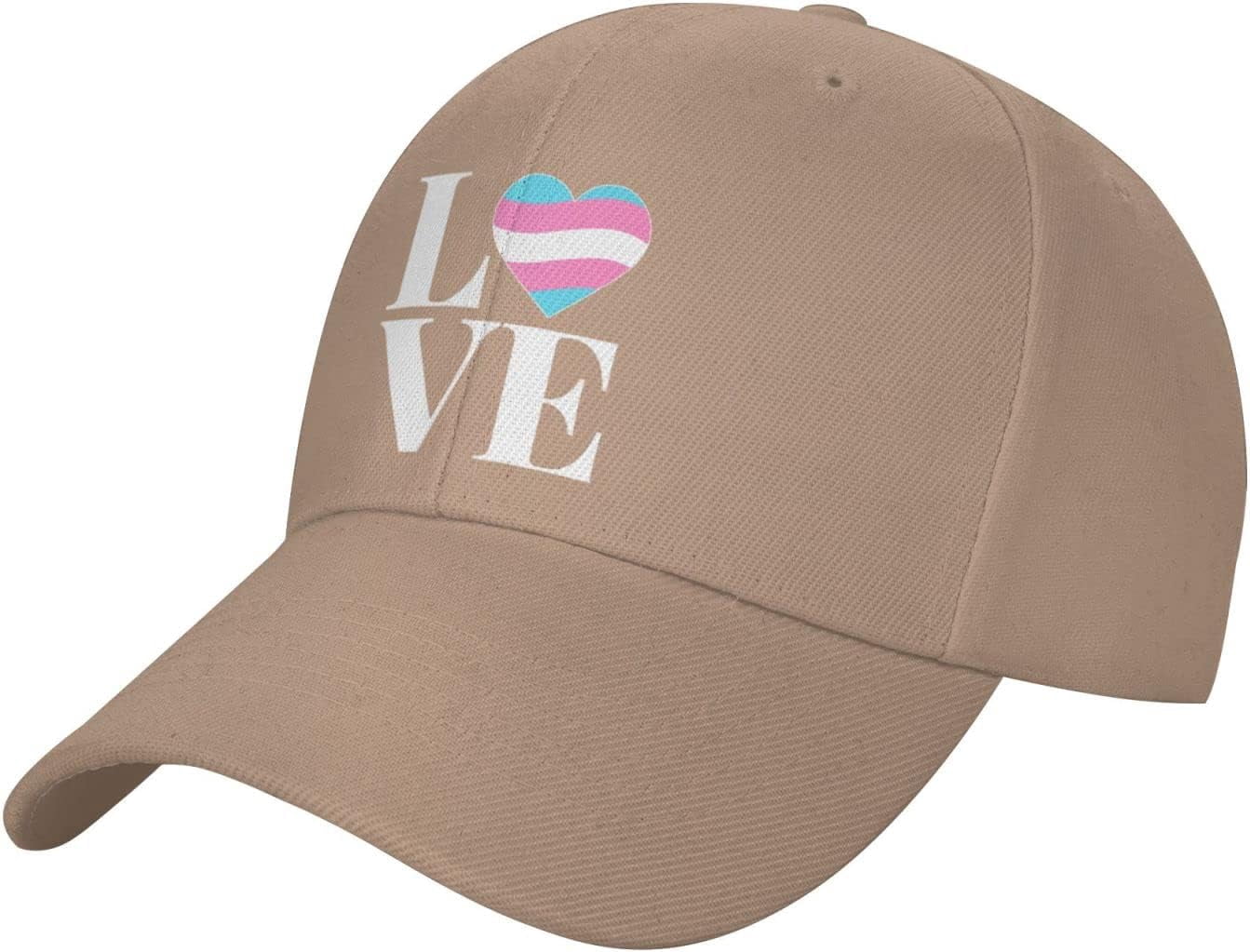 LGBT Trans 'Love' Gender Gift for Transgender Pride Baseball Cap Men ...