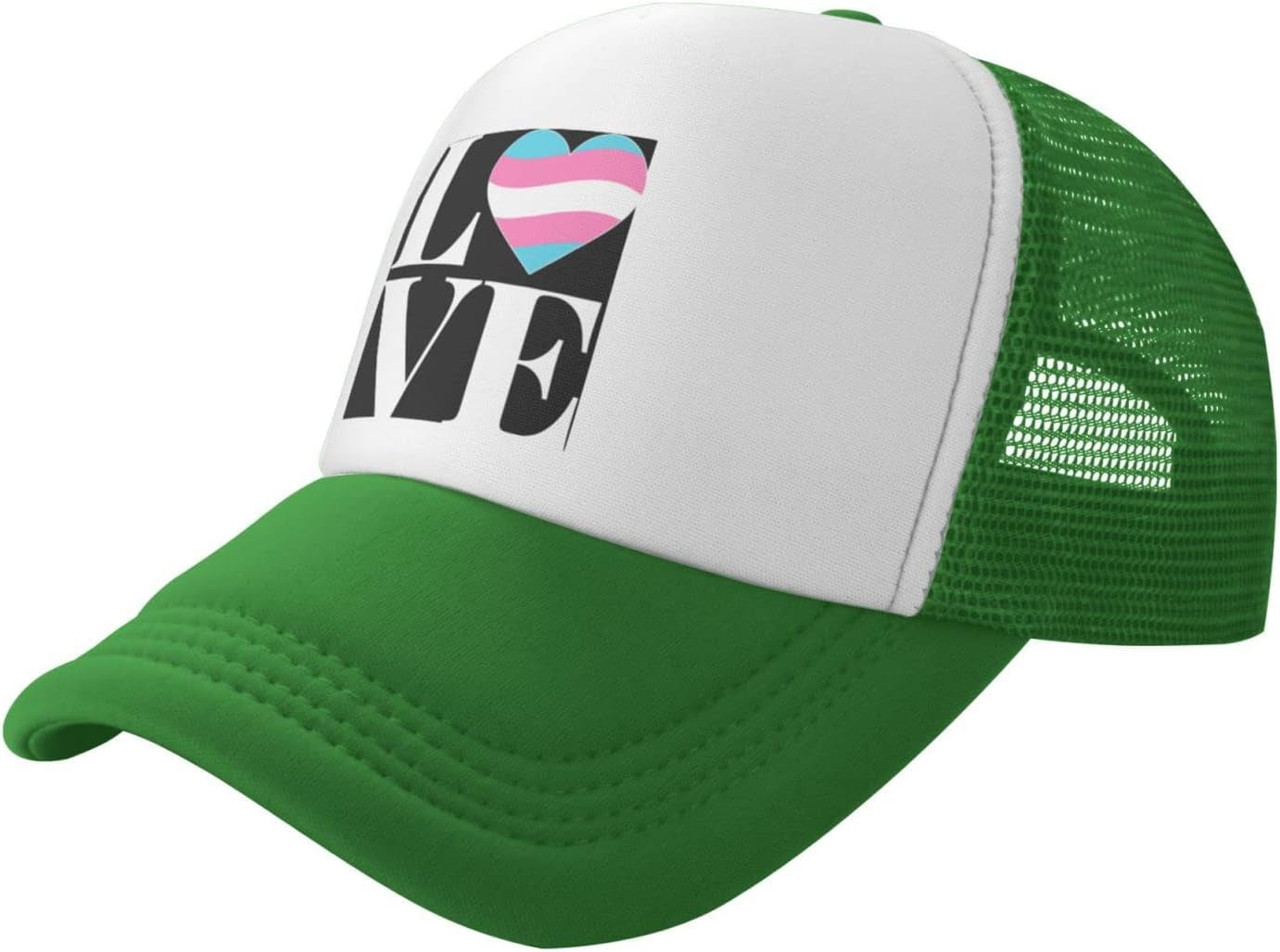 LGBT Trans 'Love' Gender Gift for Transgender Pride Trucker hat Men ...