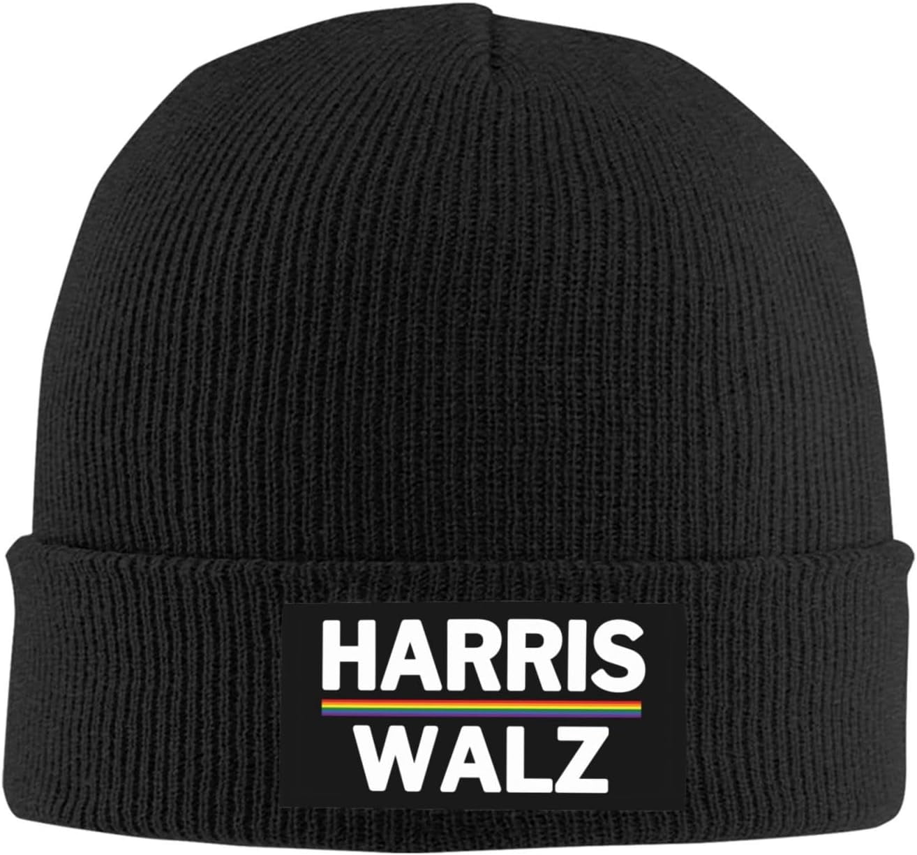 LGBT for Kamala Harris-Walz 2024 Patriotic American Flags Knit Hat ...