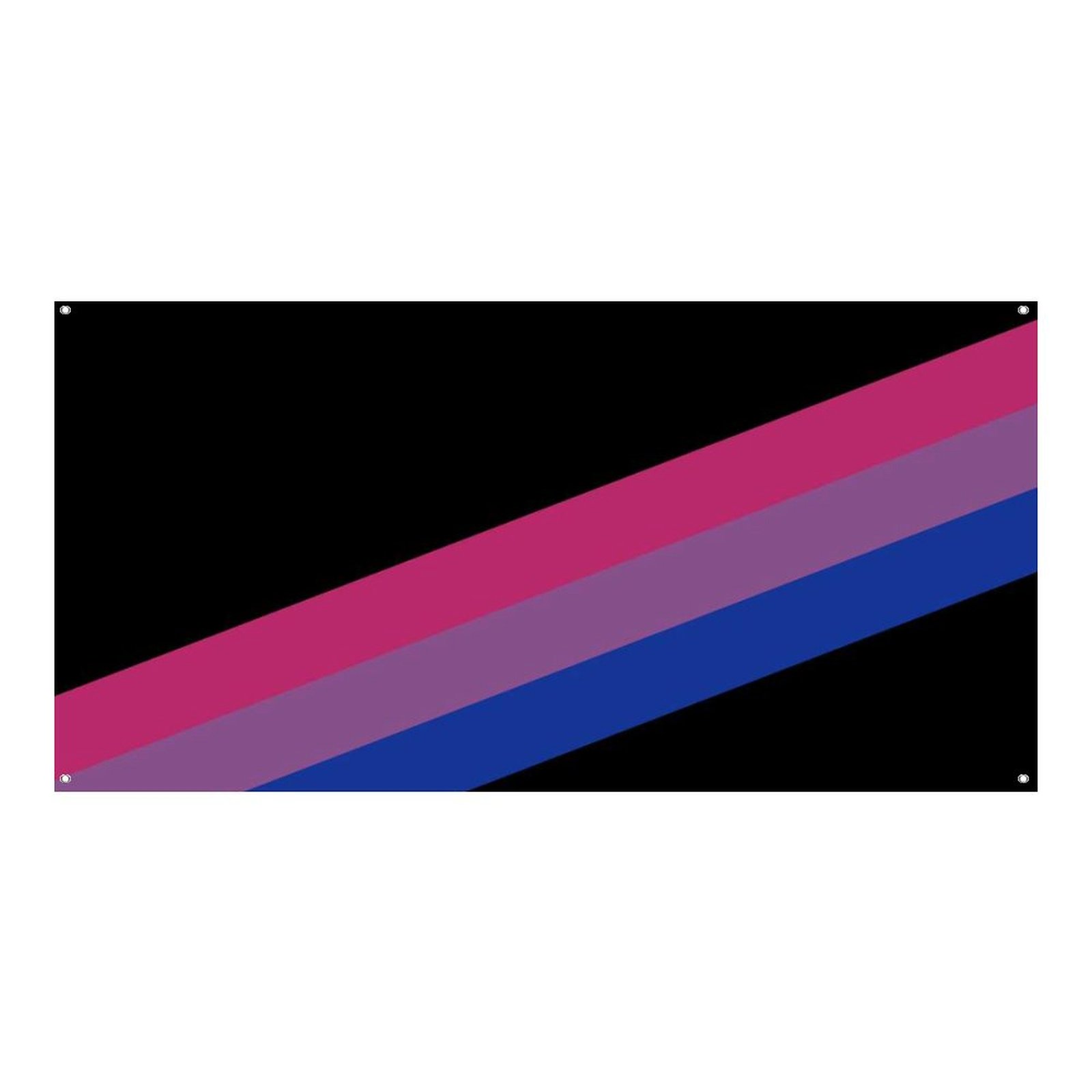 LGBTQ Bisexual Pride Banners Flag Hanging Backdrop Sign Wall Decoration ...