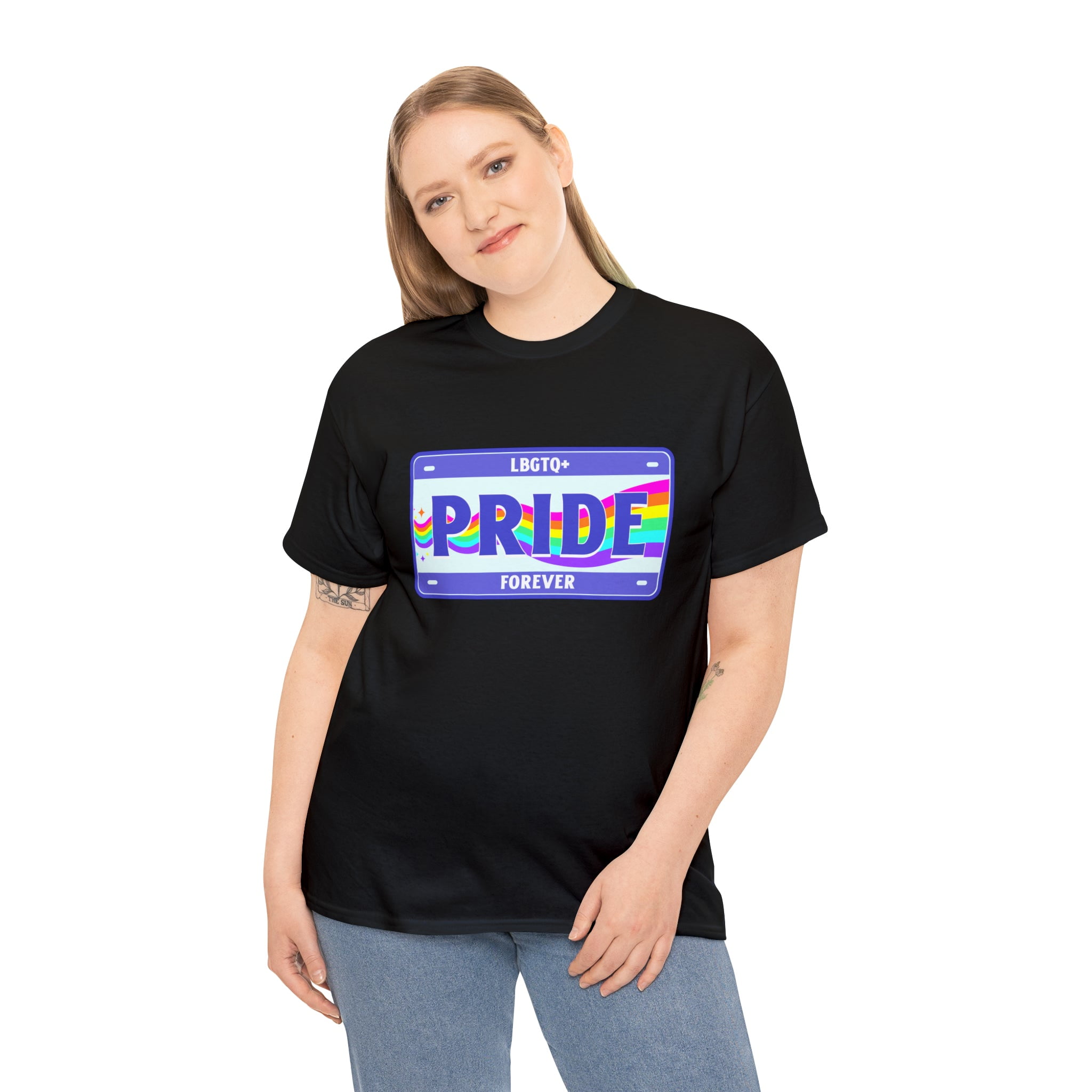 LGBTQ+ Forever LGBT Lesbian Gay Pride Month LGBT Ally Womens Plus Size ...