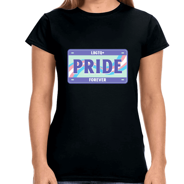 LGBTQ+ Forever License Plate LGBT Rainbow Flag Gay Pride Shirts for ...