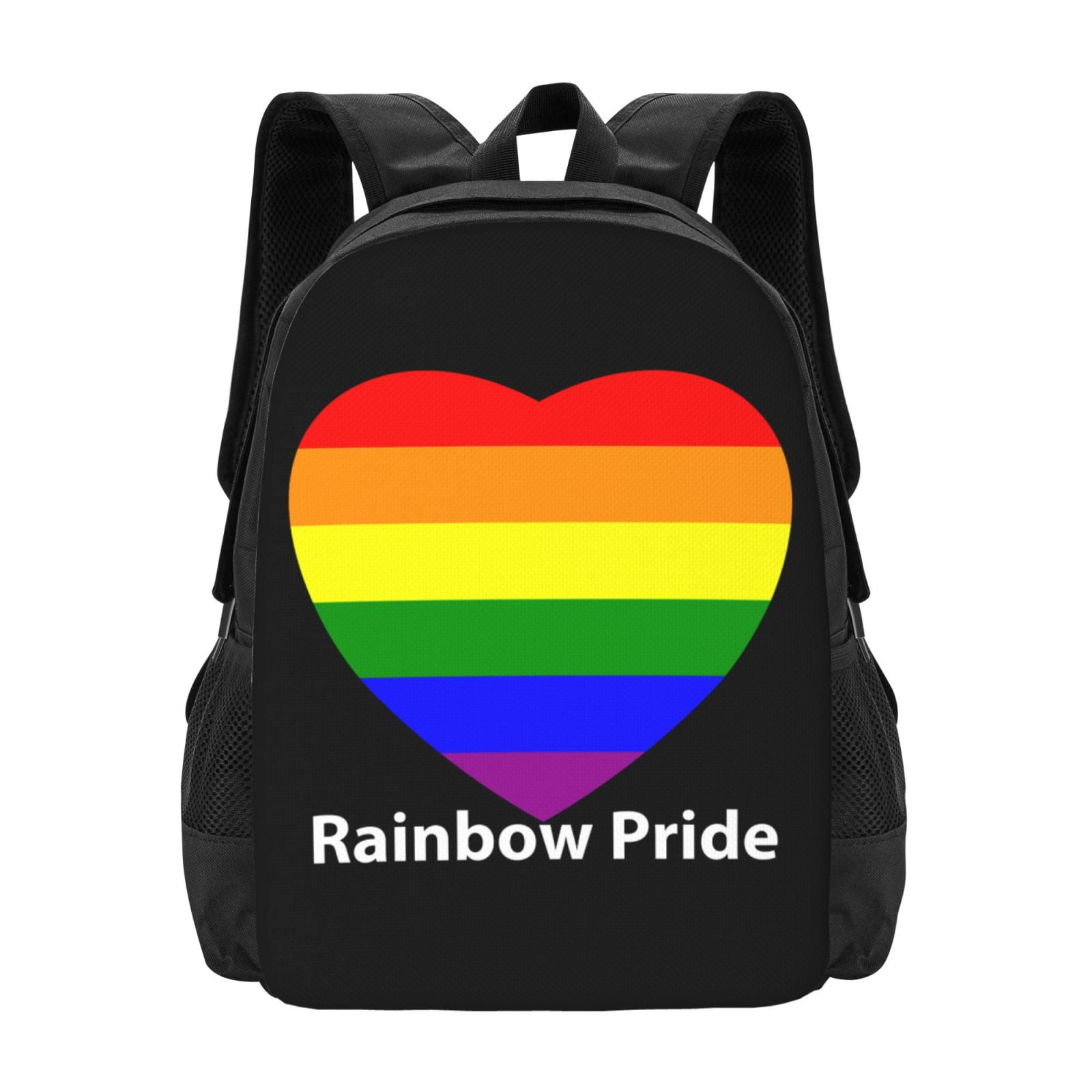 LGBTQ Gay Rainbow Ally Pride Flag Backpack for Men Women Laptop ...