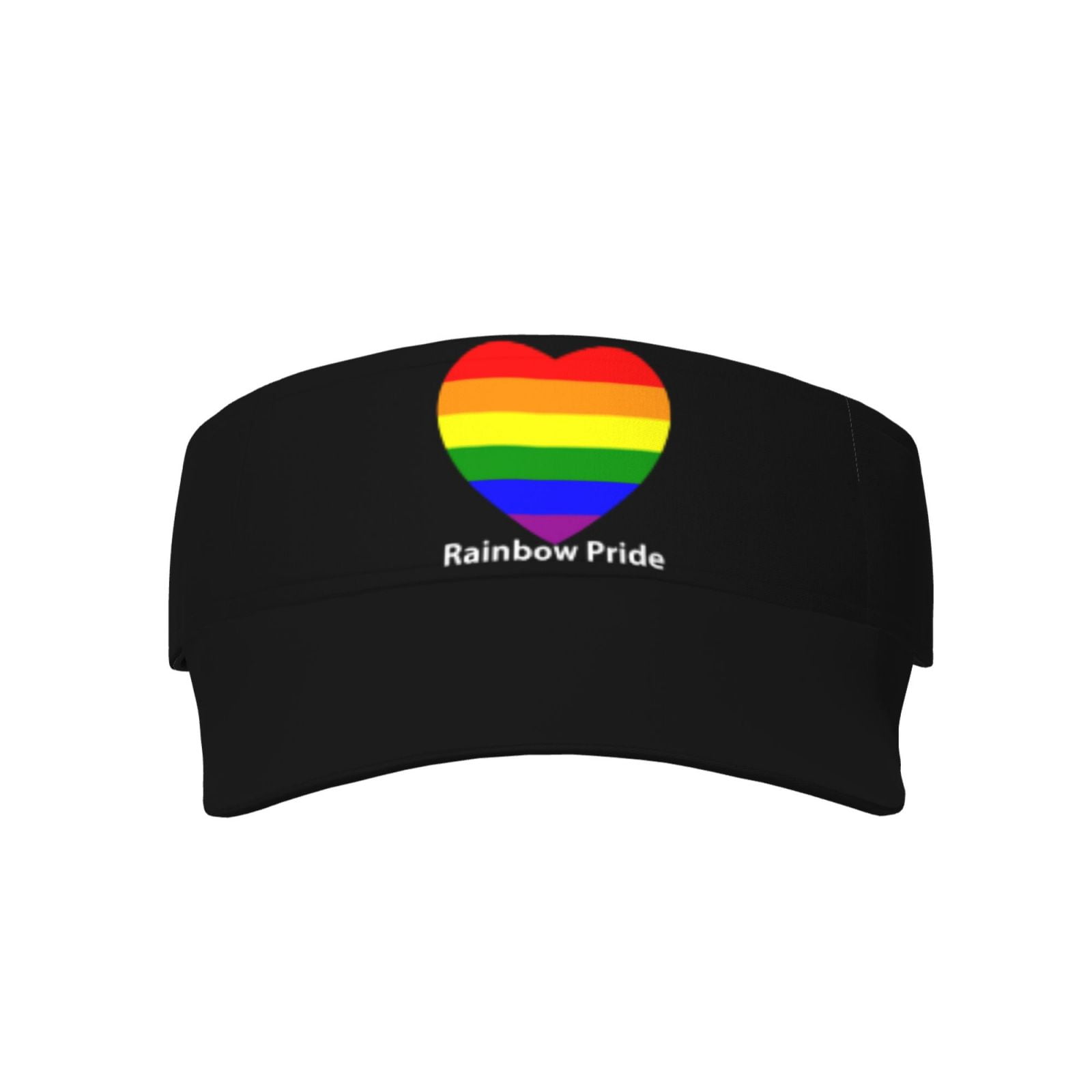LGBTQ Gay Rainbow Ally Pride Flag Sun Hat Visor Hats for Women Men ...