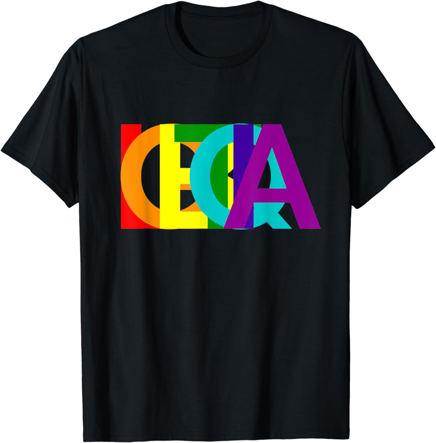 LGBTQ LGBTQIA Gay Lesbian Ally Pride Rainbow Flag Shirt - Walmart.com