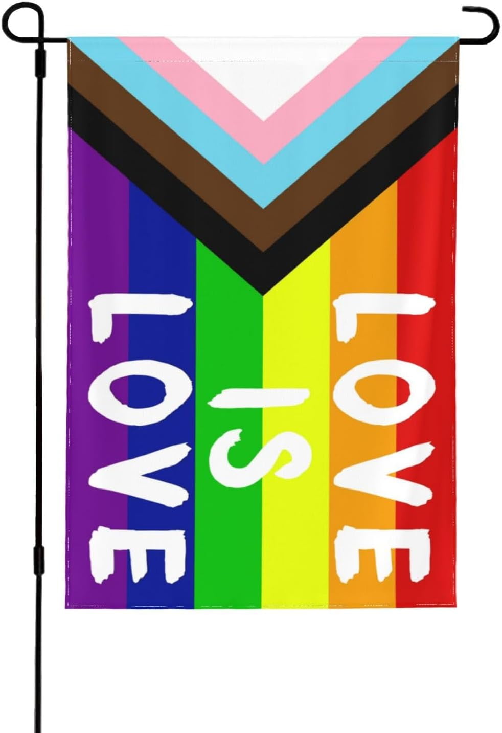 LGBTQ Love Is Love Garden Flag, Decor Garden Flags Double Sided, Banner ...