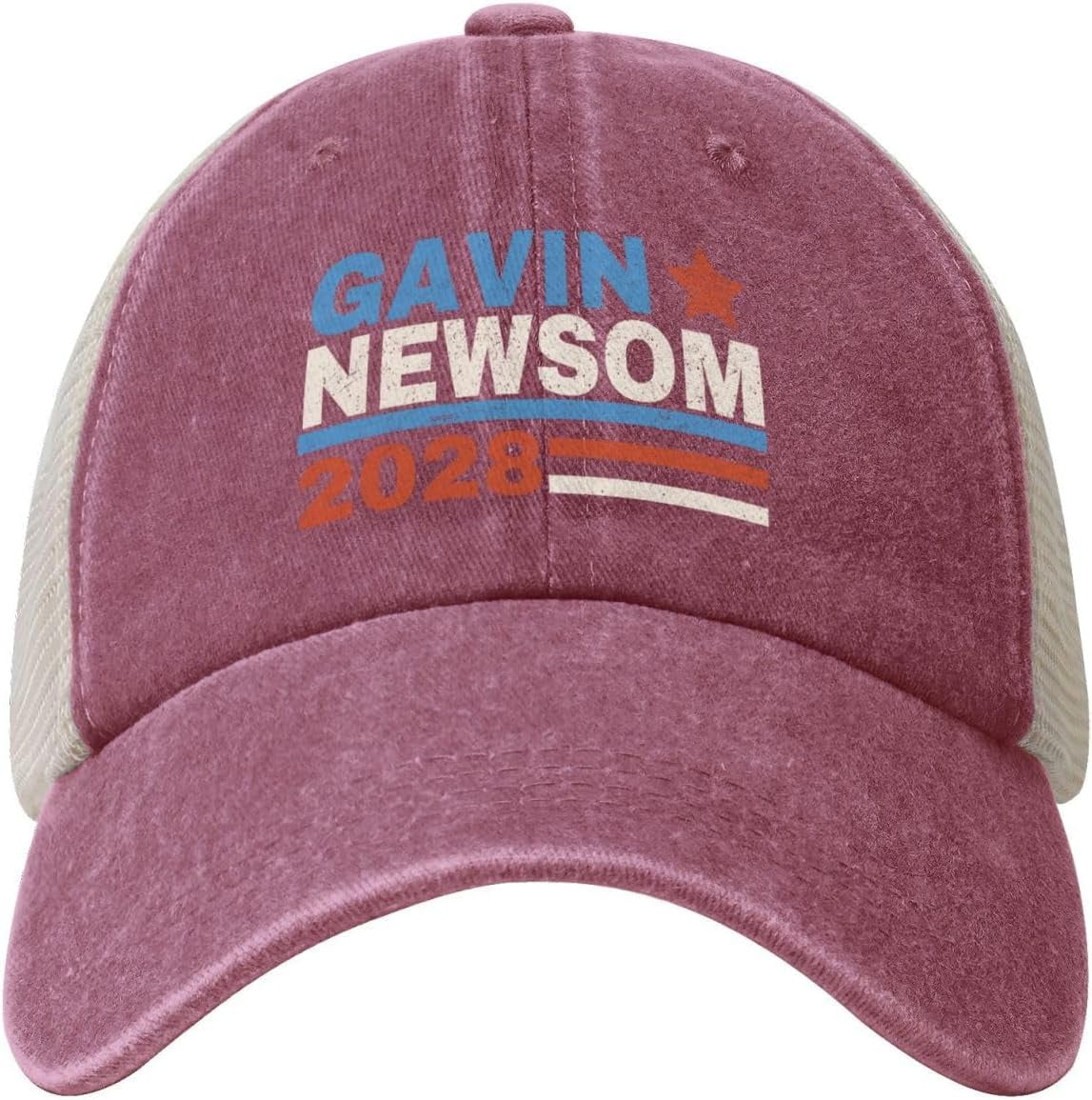 LGBTQ Newsom 2028 Mesh Hat - President Campaign Cap - Walmart.com