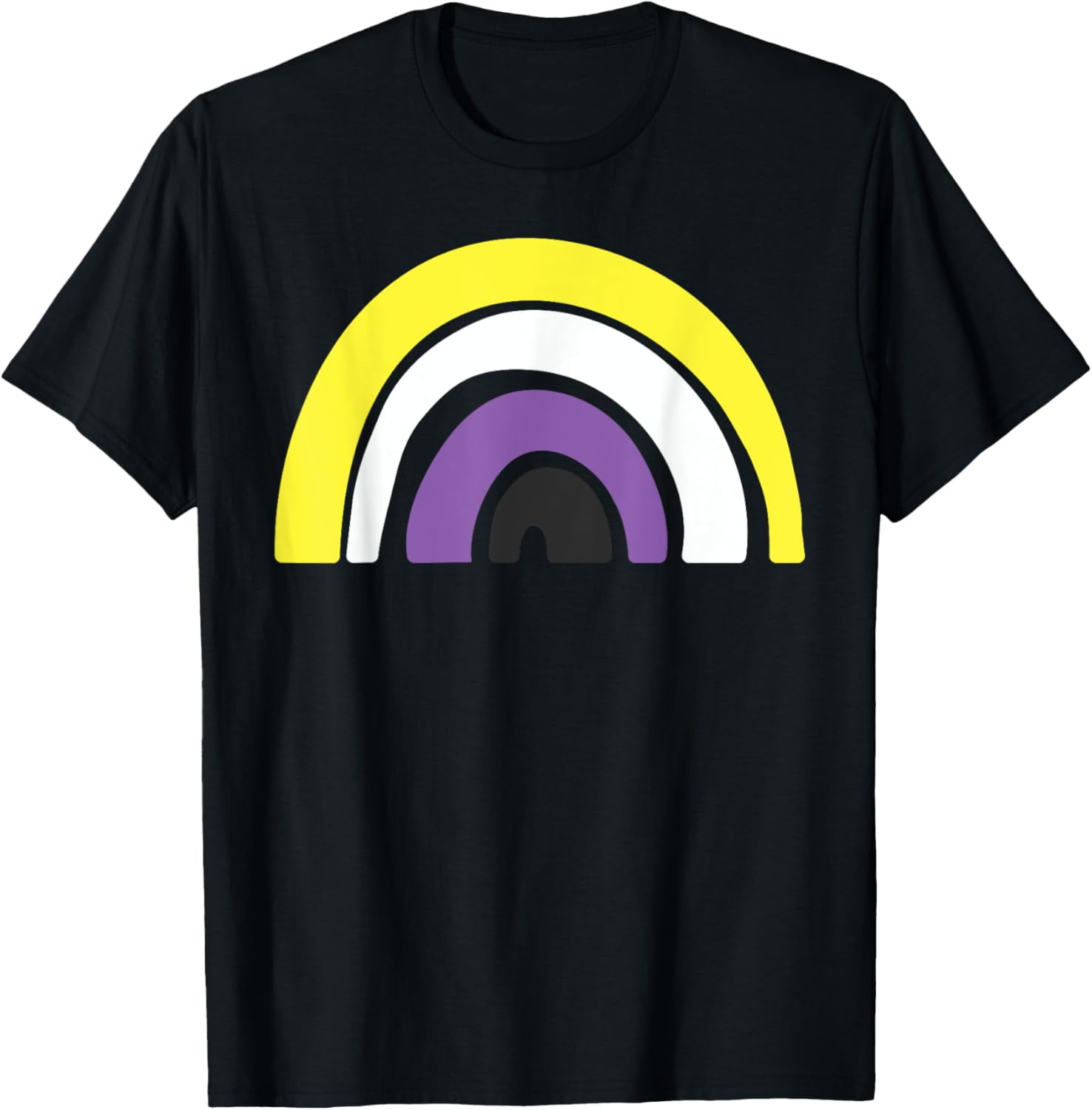 LGBTQ Non-binary Pride Flag - LGBTQIA+ Rainbow Non-binary T-Shirt ...