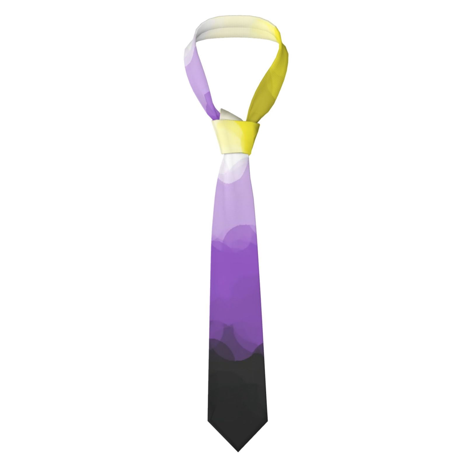 LGBTQ Nonbinary Pride Ties for Men Business Wedding Party Suit Fashion ...
