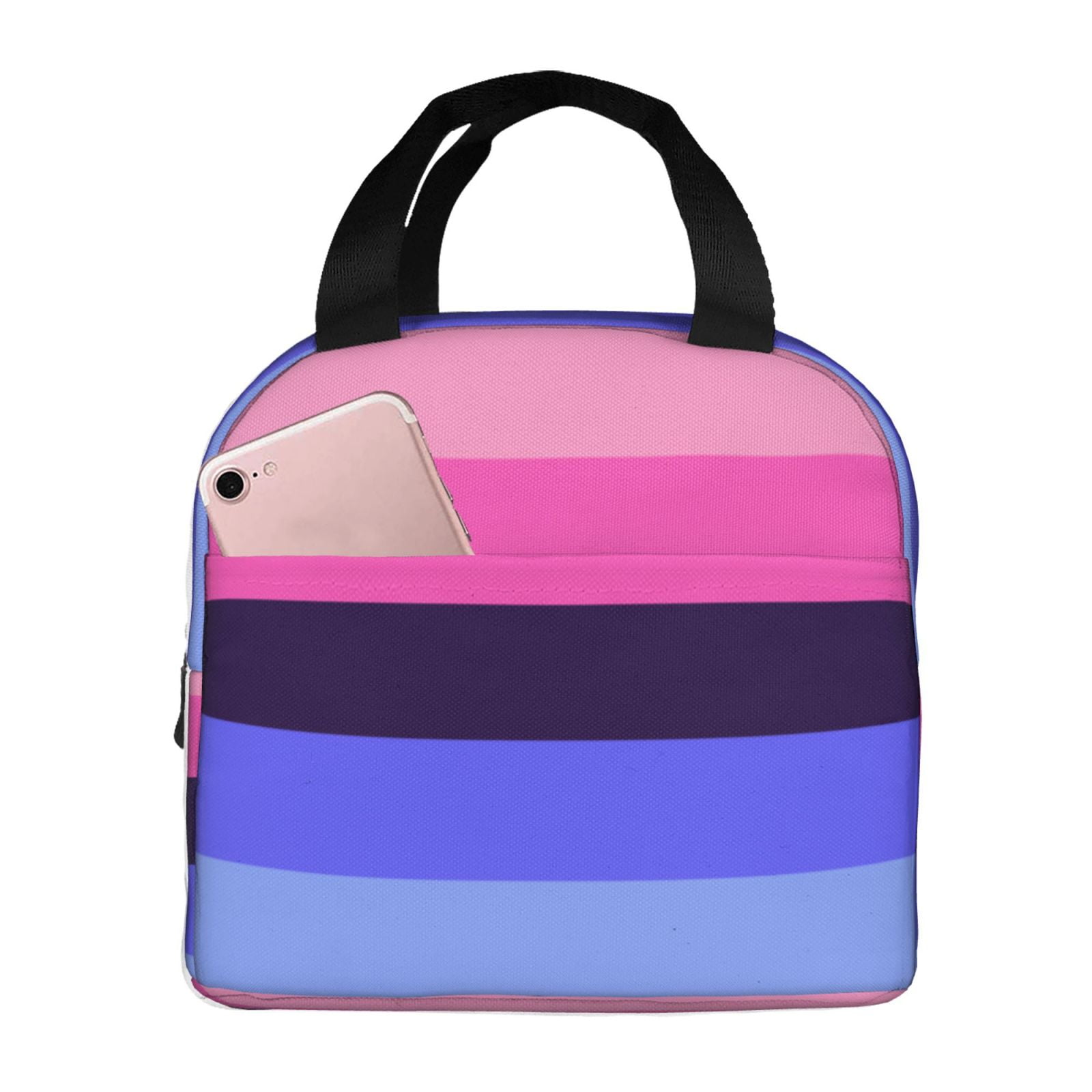 LGBTQ Omnisexual Pride Lunch Bag Insulated with Pocket Lunch Box ...