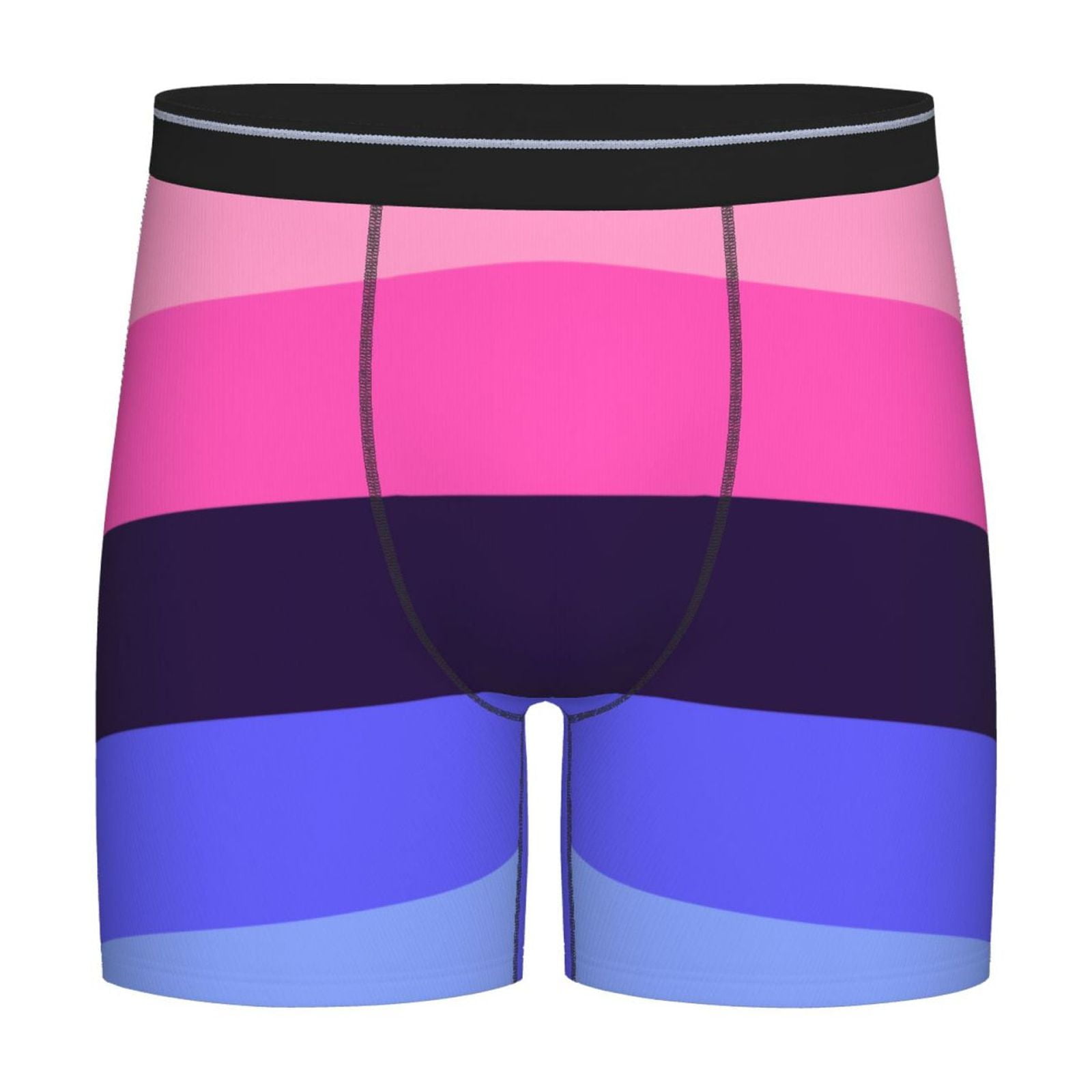 LGBTQ Omnisexual Pride print Men's Underwear Boxer Briefs Soft Stretch ...
