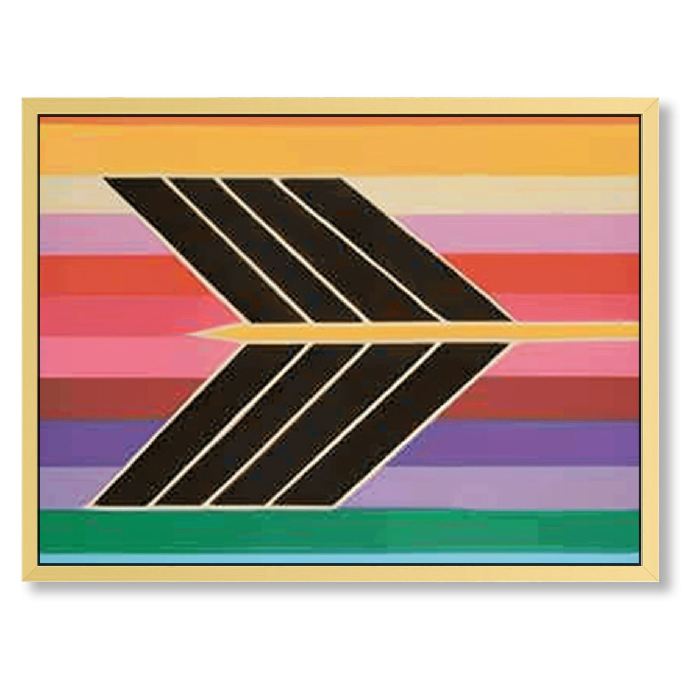 LGBTQ Poster - Progressive Pride Rainbow Flag Print - Inclusivity Art ...