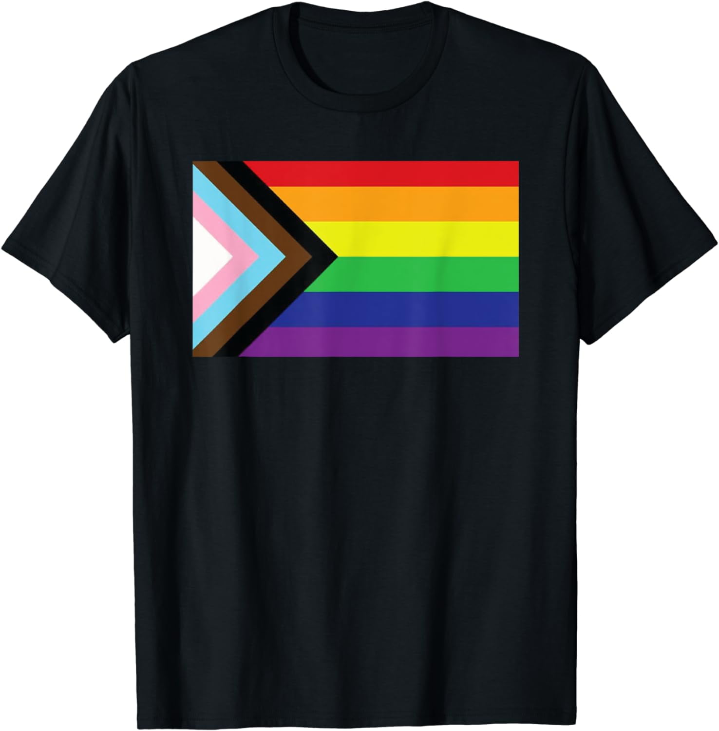 LGBTQ+ Pride Love & Inclusivity Progress Pride Flag T-Shirt - Walmart.com