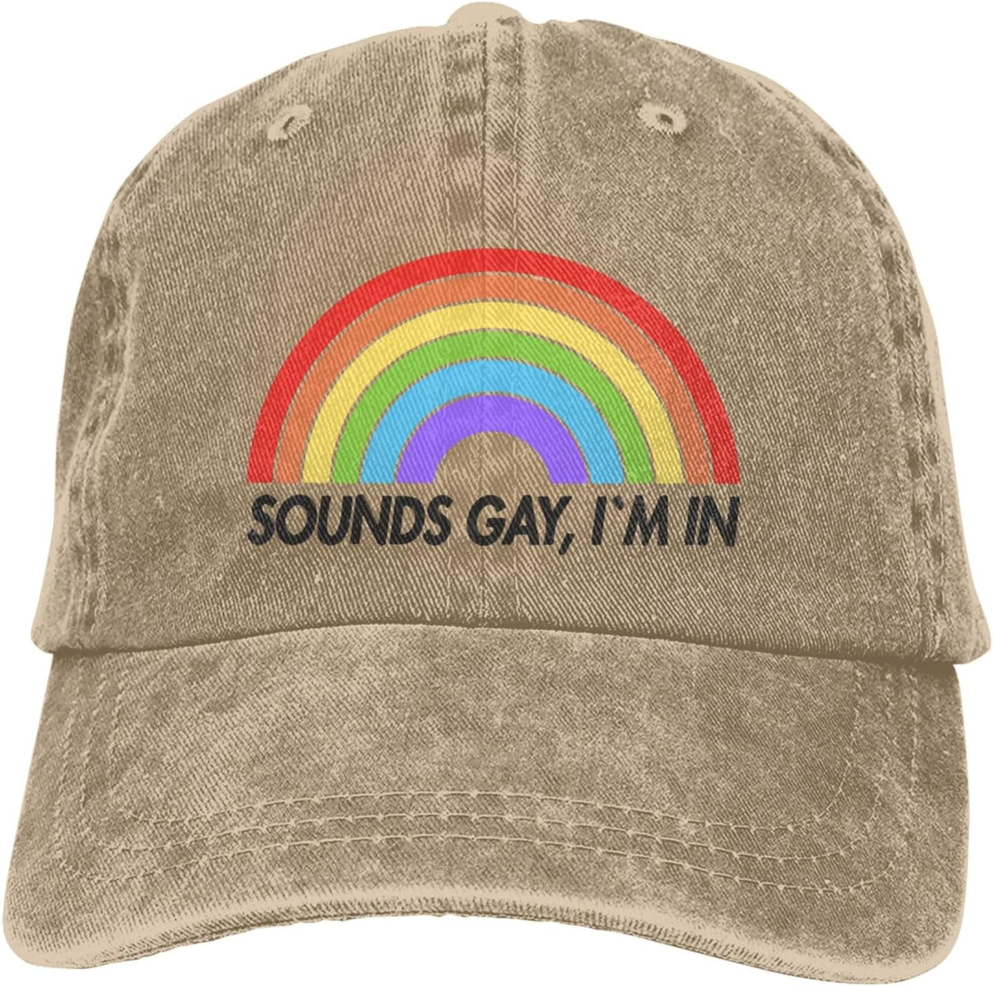LGBTQ Pride Month Baseball Cap Golf Dad Hat Adjustable Original Classic ...