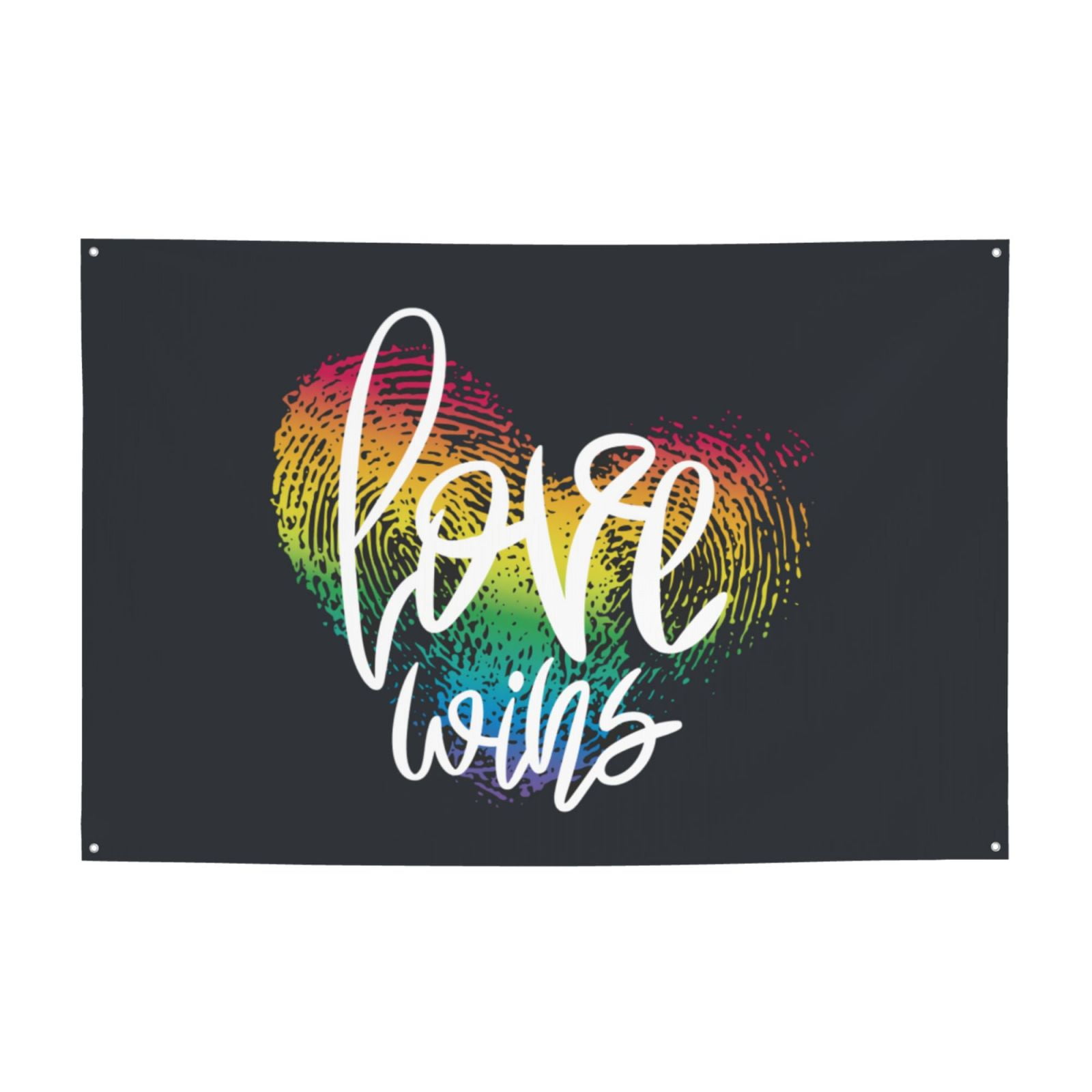 LGBTQ Pride Month Rainbow Gay Festival Banner 47x71 Inches Suitable For ...