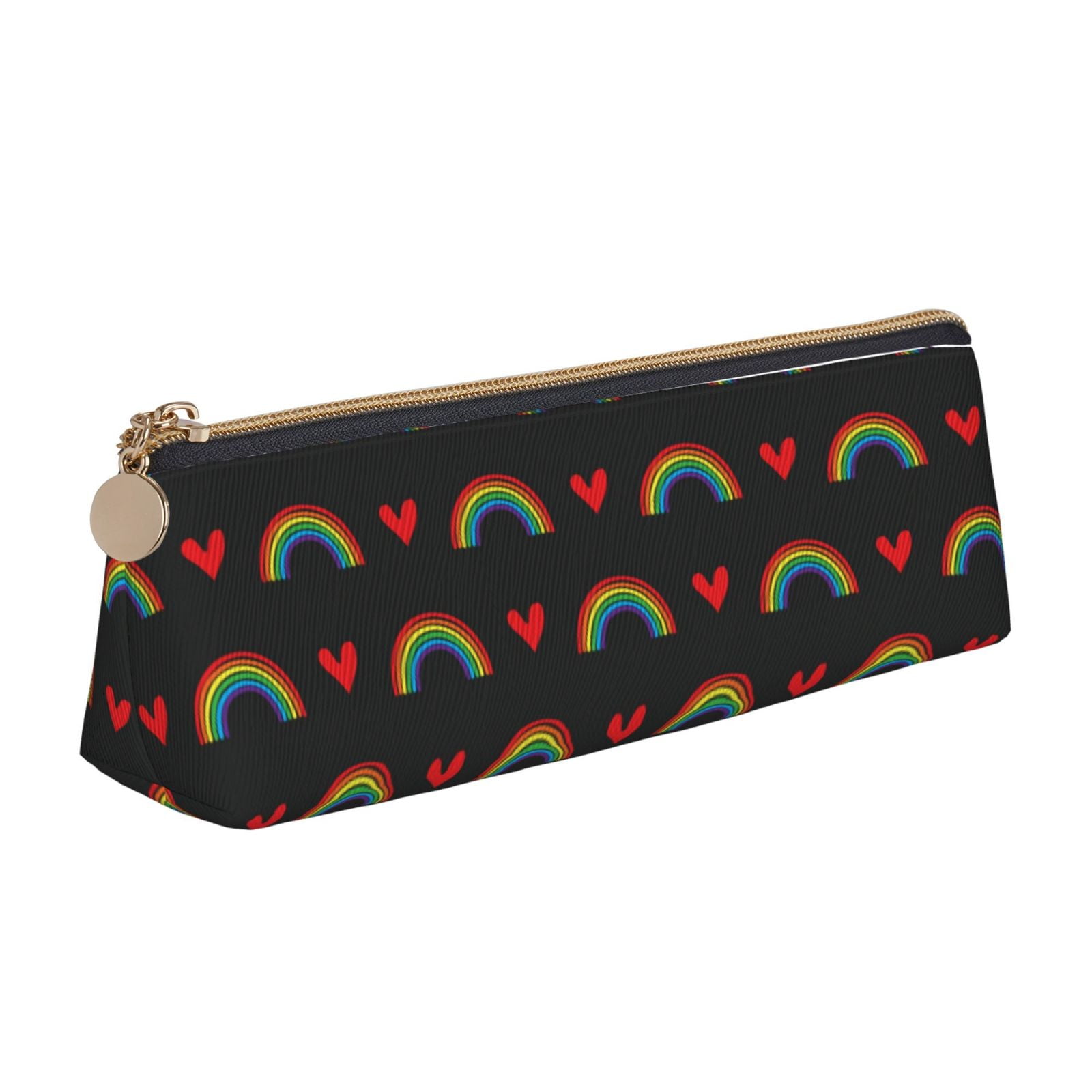 LGBTQ Pride Month Rainbow Gay Pattern Pencil Case Leather Pen Pouch ...
