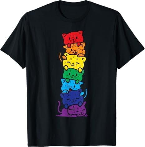 LGBTQ Rainbow Flag Shirt Gay Pride Cool LGBT Transgender Lesbian ...