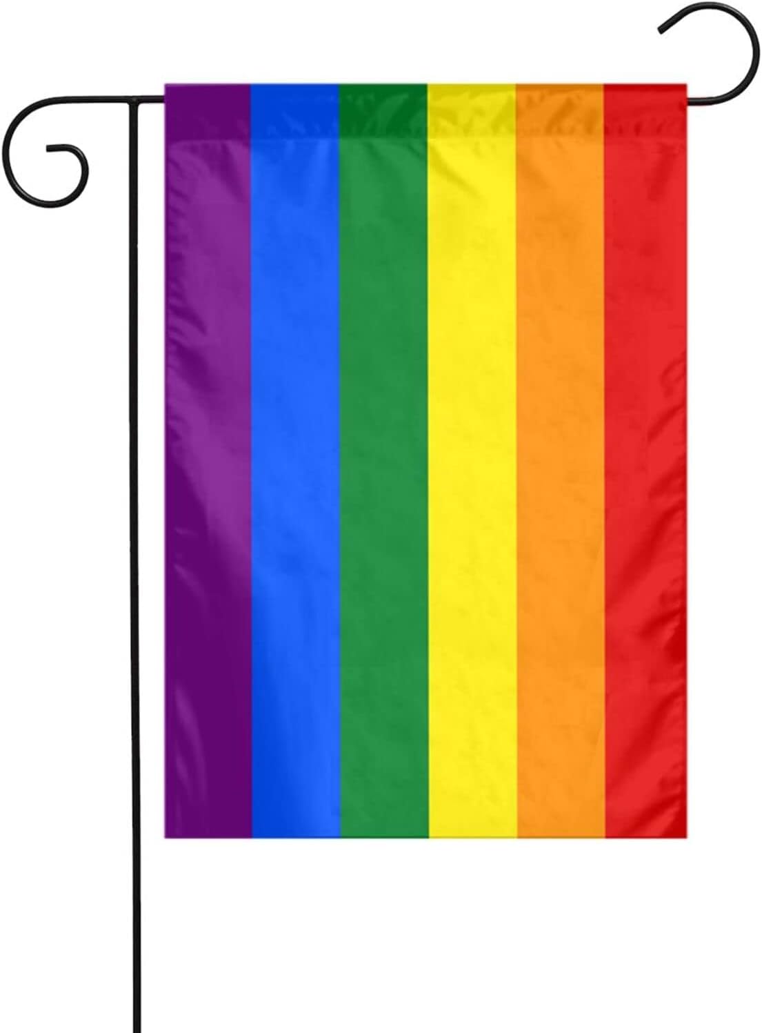 LGBTQ Rainbow Pride Garden Flags Double Sided Welcome Garden Flag ...