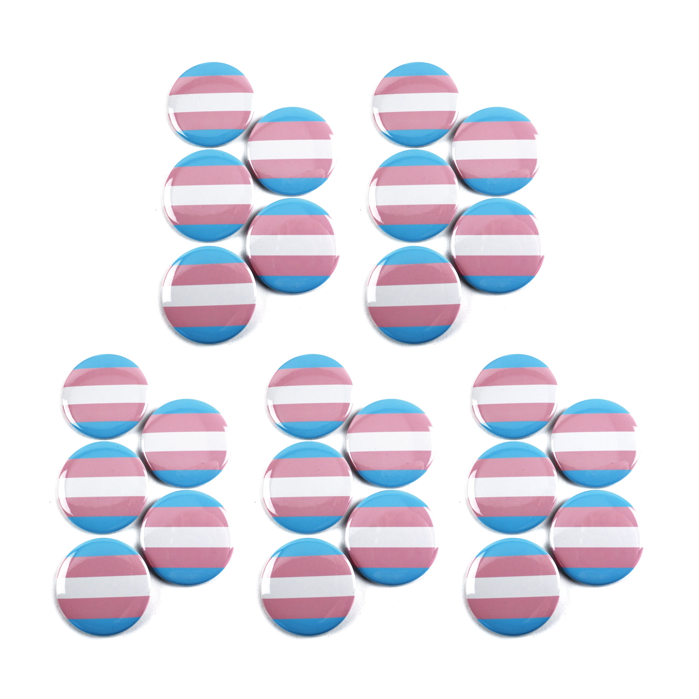 Lgbtq Transgender Pride Flag Pinback Buttons 2 25 Inch Round 25