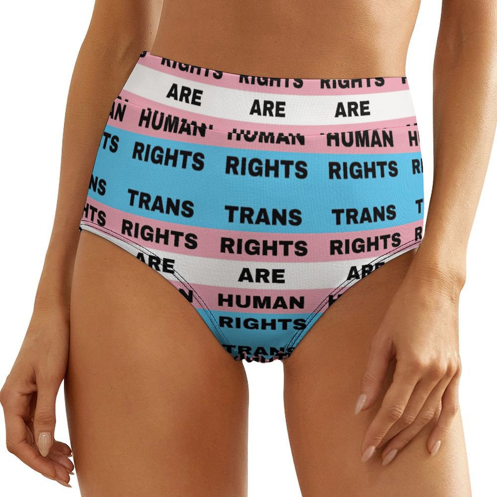 Lgbtq Transgender Trans Rights Human Flag Womens Underwear Boxer