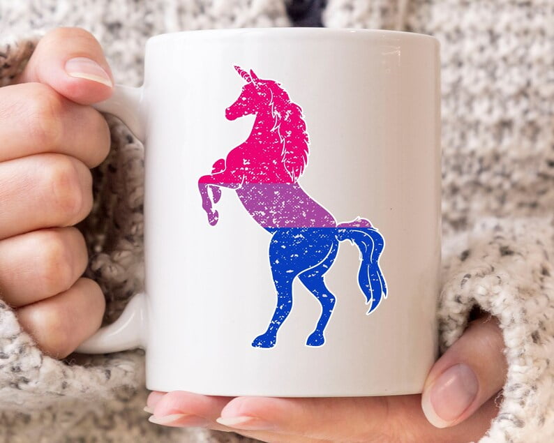 LGBTQ Unicorn Mug – Funny Pride Coffee Cup For Rainbow Fans, LGBTQ ...