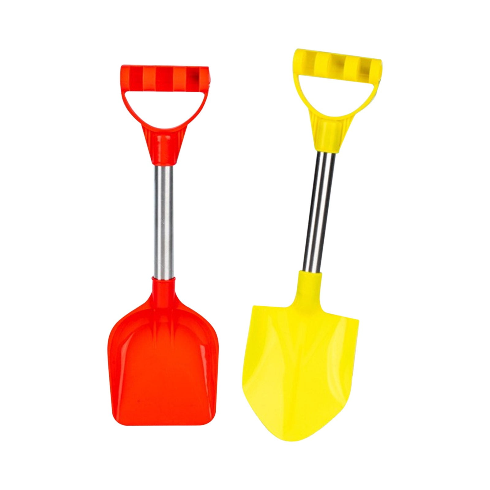 LGHDIWN 2 Pcs Beach Shovel Toy for Kids Digging 13.7" Long Plastic Sand Shovel Sandbox,Sturdy ...