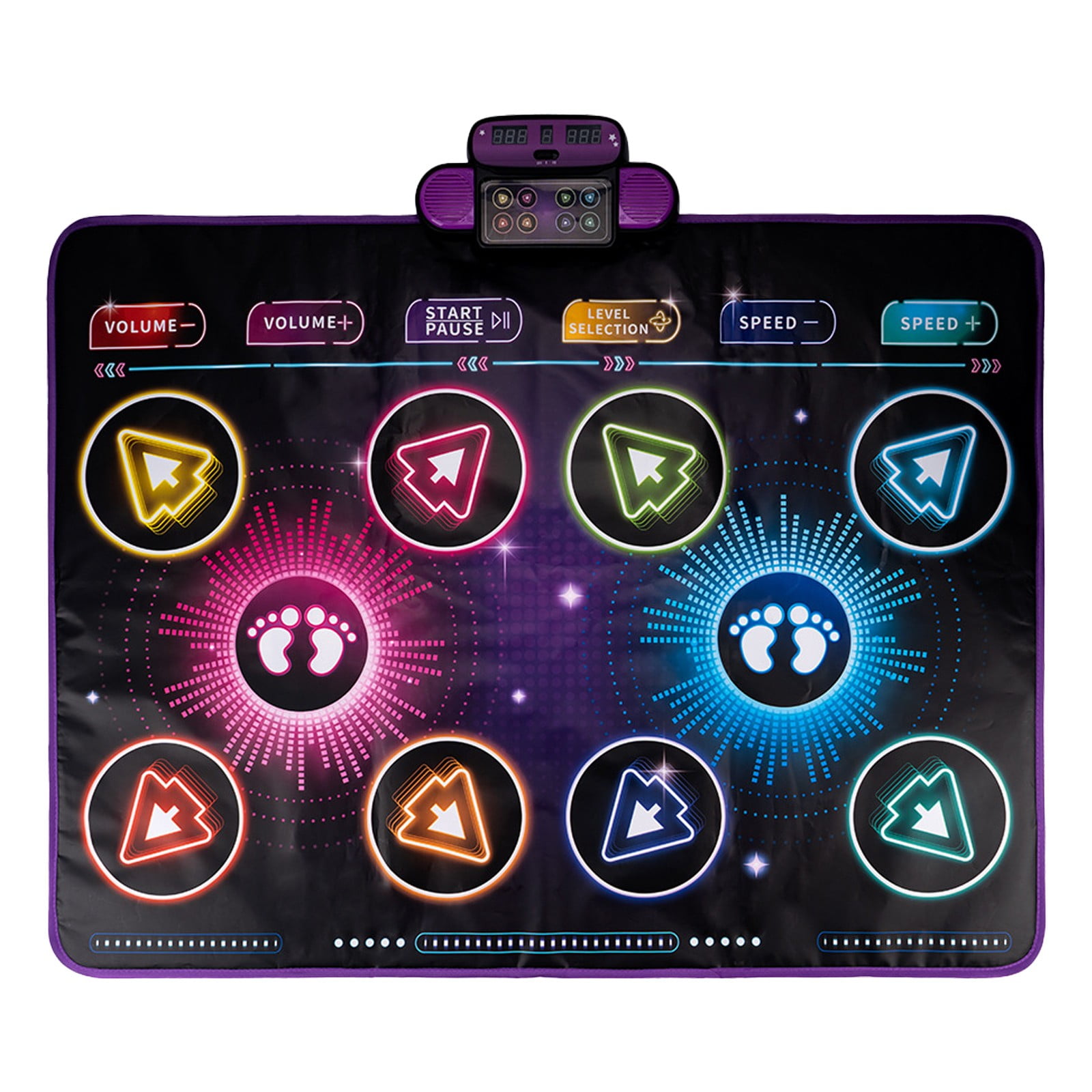 LGHDIWN Electronic Dance Mats, Dance Pad with Single&Double Players ...