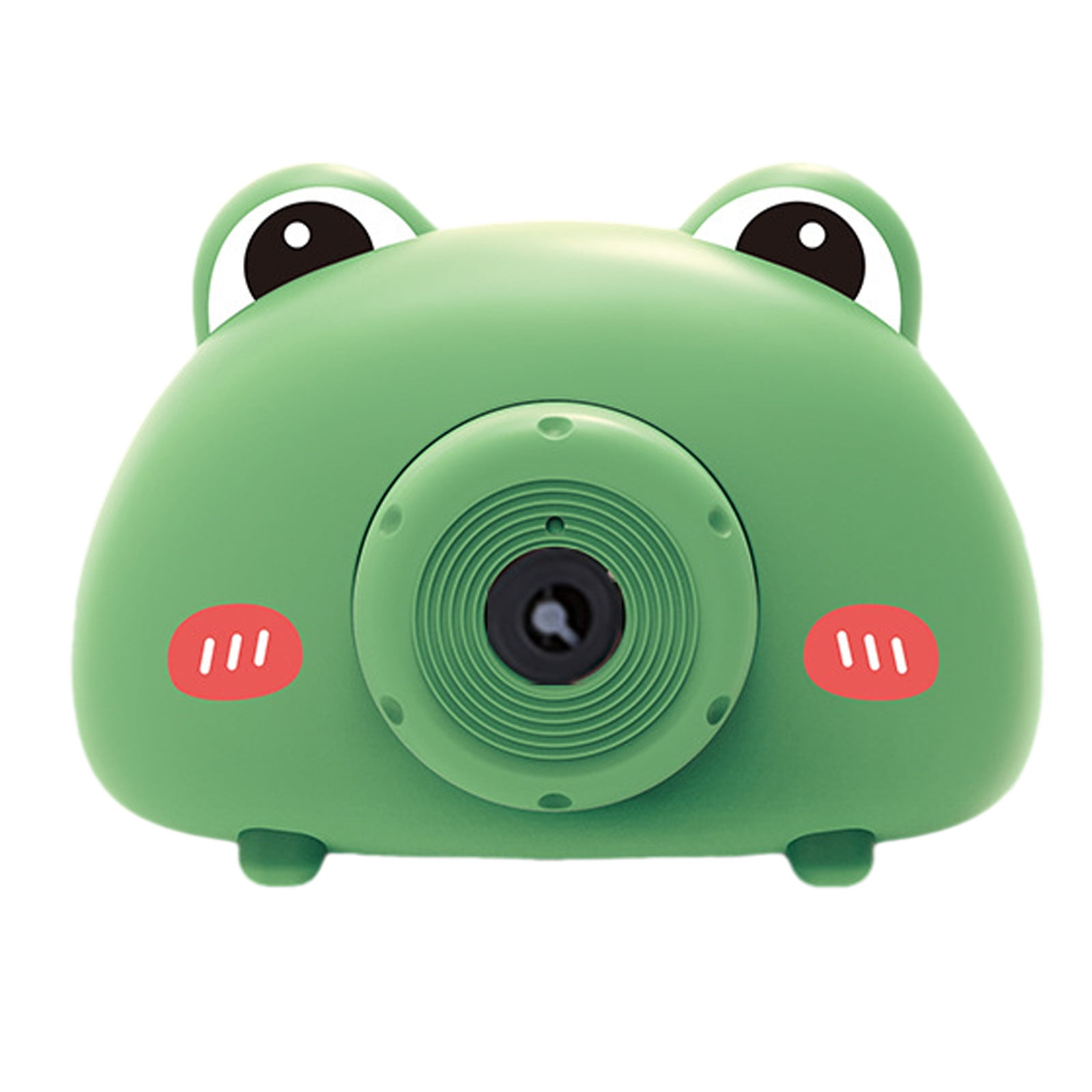 LGHDIWN Mini Green Frog Bubble Machine – Kids Camera Bubble Machine ...