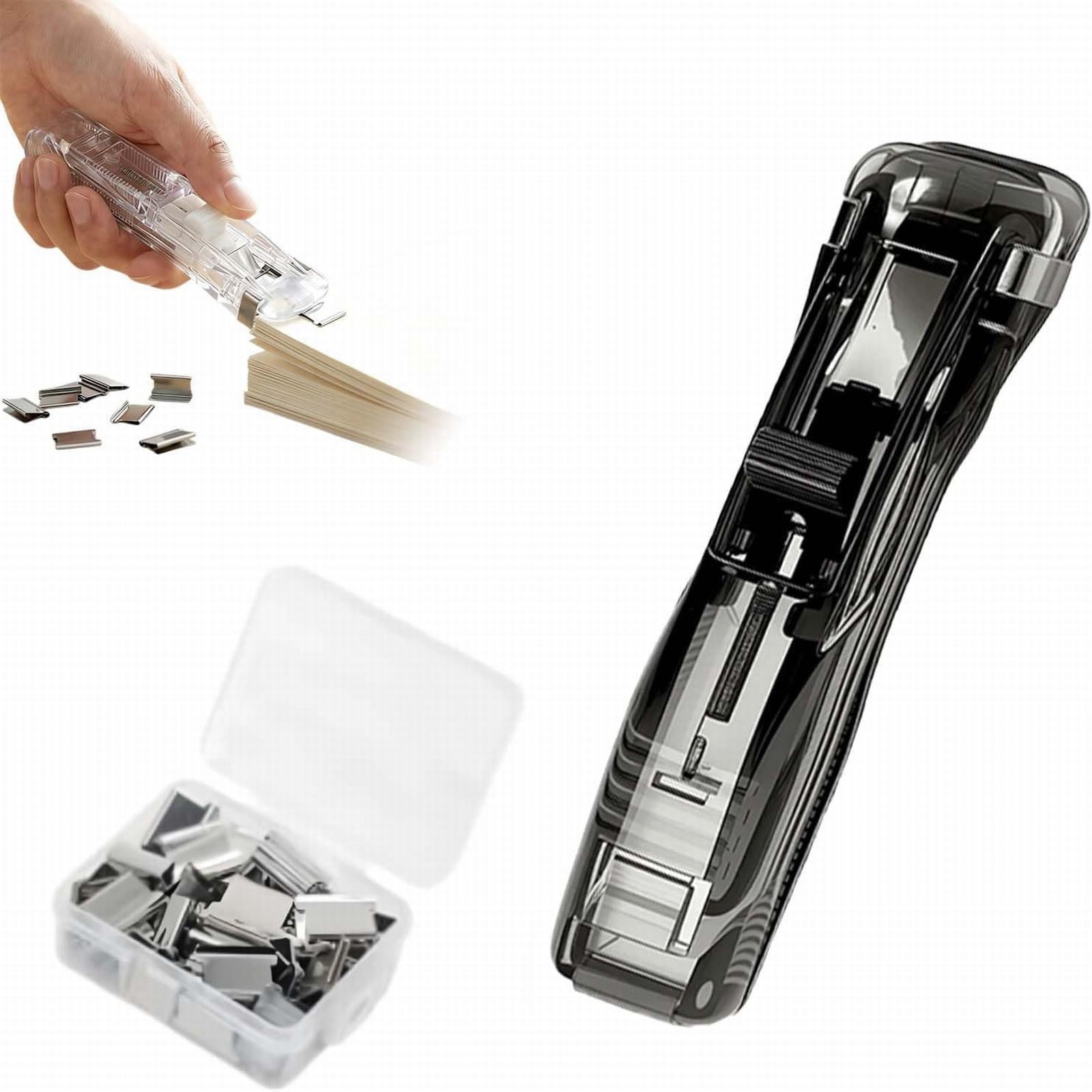 LGHDIWN Multi Purpose Durable Nail-Free Push Clip Dispenser with 100 ...