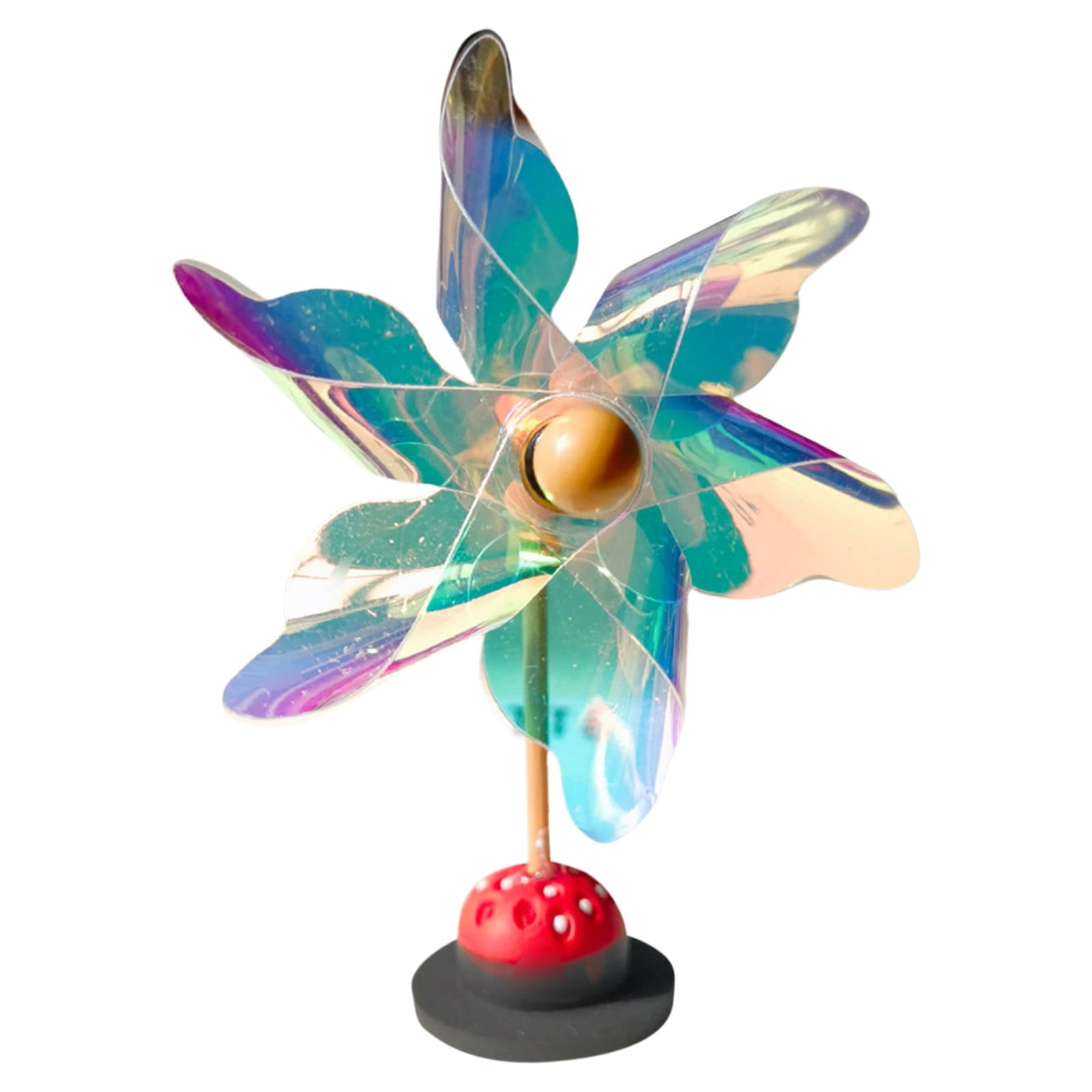 LGHDIWN Reflective Pinwheels Wind Spinner, Colourful Pinwheels,Mixed ...