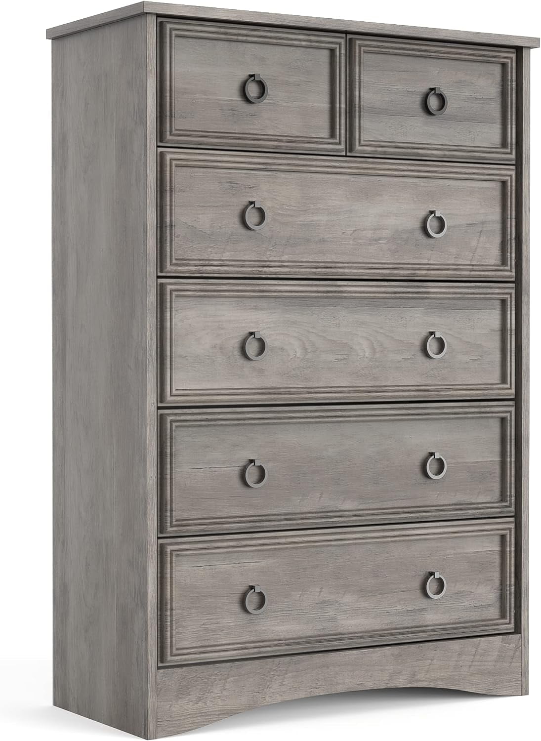 LGHM Modern 6 Drawer Dresser, Dressers for Bedroom, 44.33" Tall Chest ...