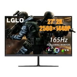 LGLO 27 inch HDR Gaming Monitor 2K 165Hz 2560x1440 QHD LED Monitor 100% ...