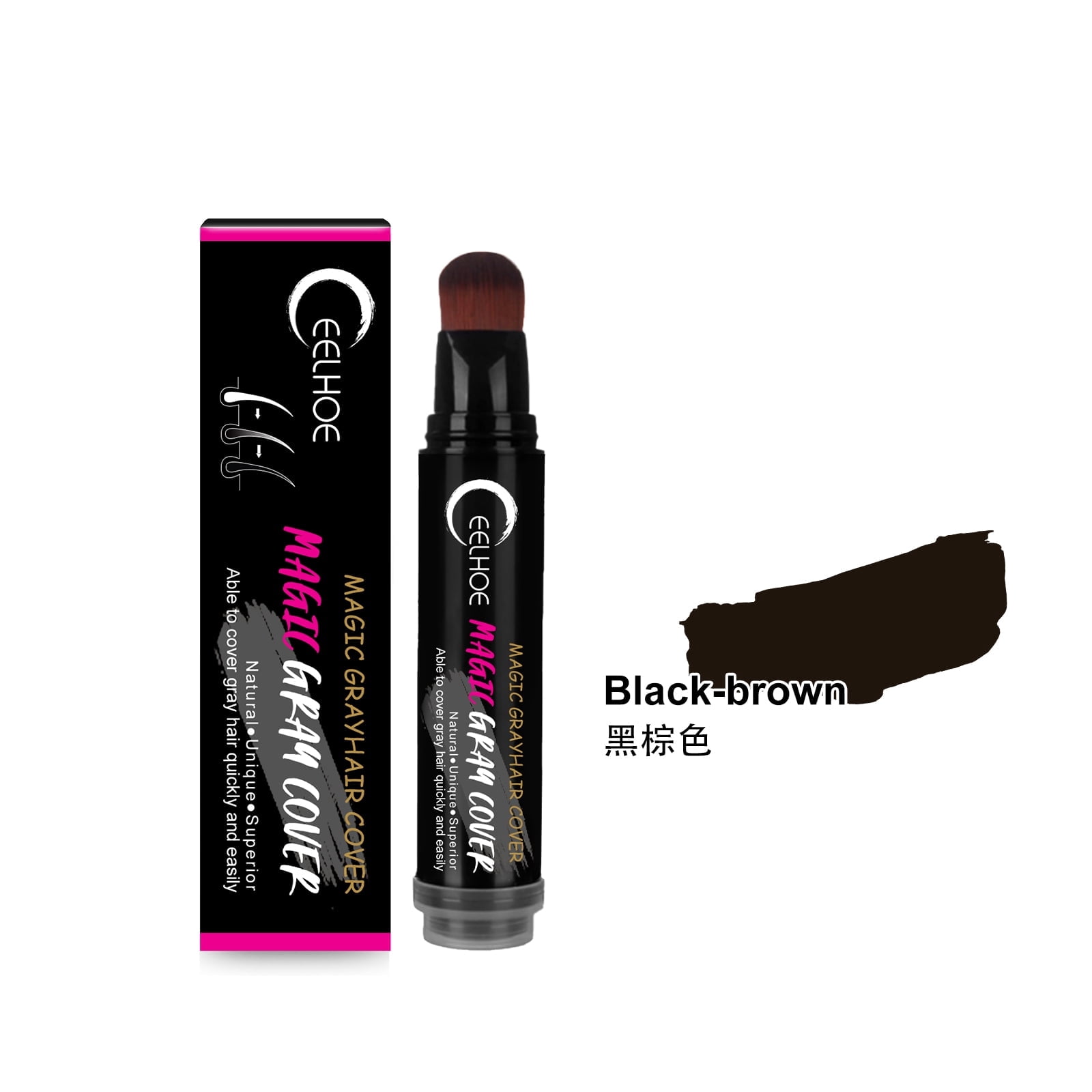 LGM Disposable Plant Hair Dye Stick Non-Damaging Hair Color Repair ...