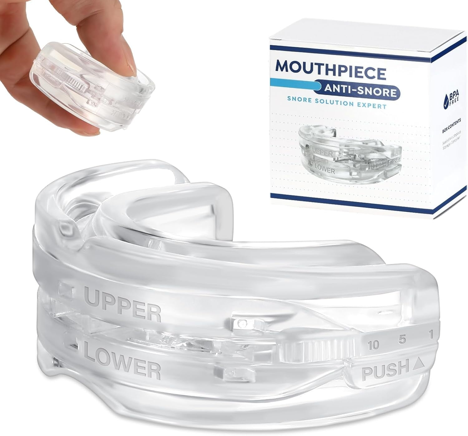 LGM Snoring Stopper, Anti Snoring Mouthpiece, Effective Bite Splints, Anti Snoring Splint ...