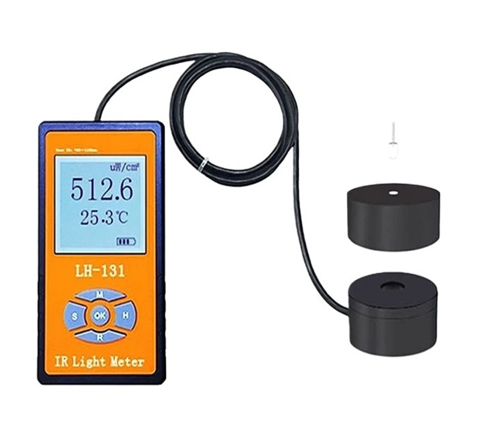 LH-129/LH-131 Infrared Light Irradiance Power Meter Tester Radiometer ...
