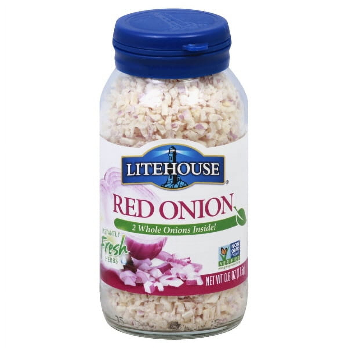 Litehouse Freeze Dried Red Onion 0.6 oz. Jar - Walmart.com