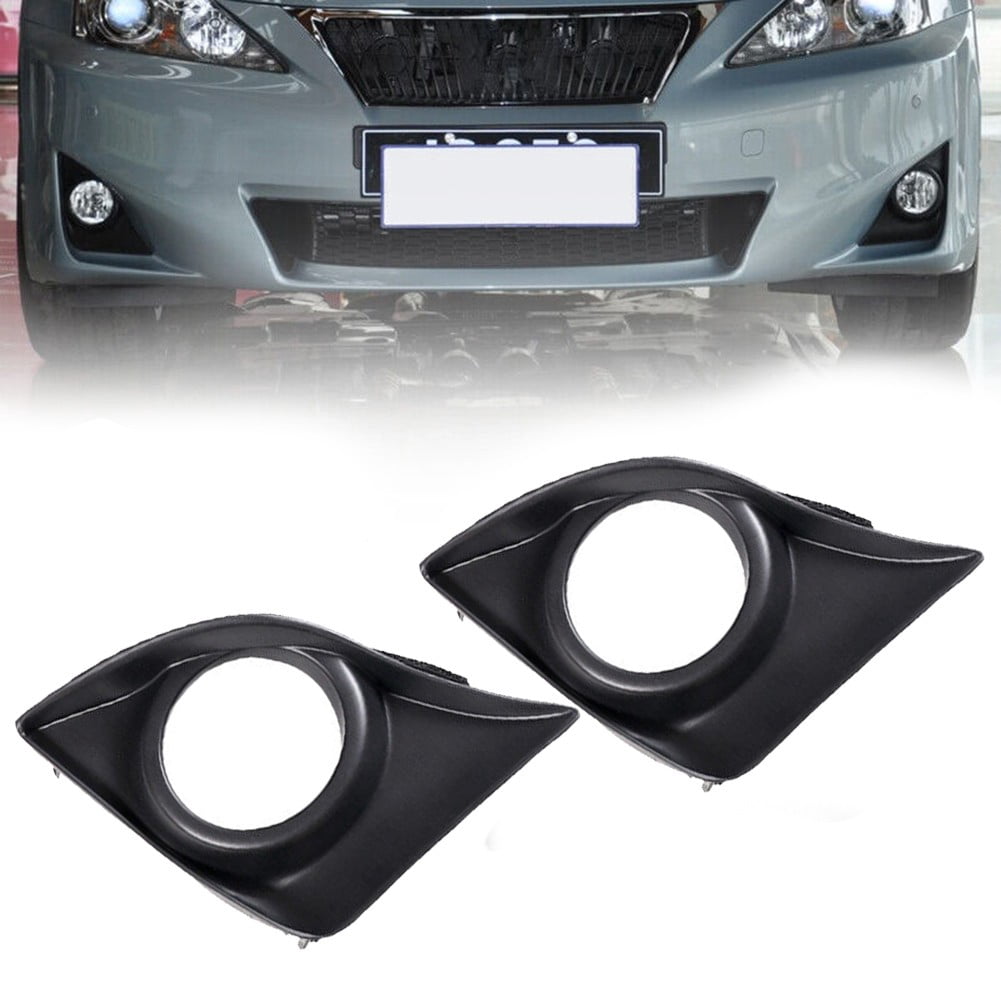 LH&RH Front Fog Light Lamp Black Cover Bezel For Lexus IS250 IS350 2011 ...